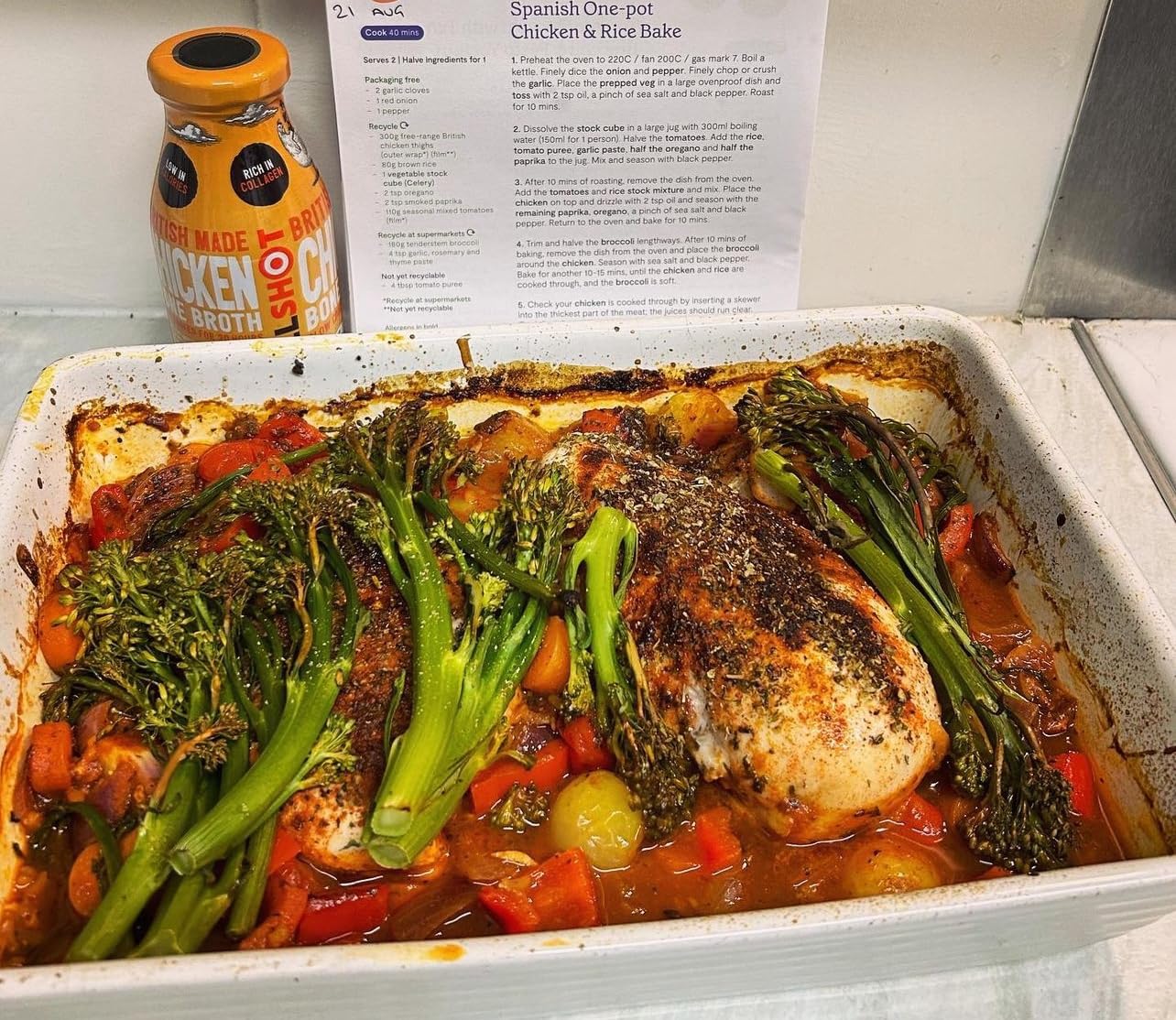 Bone Broth by Bullshot | Chicken | British Made | Rich in Collagen ...