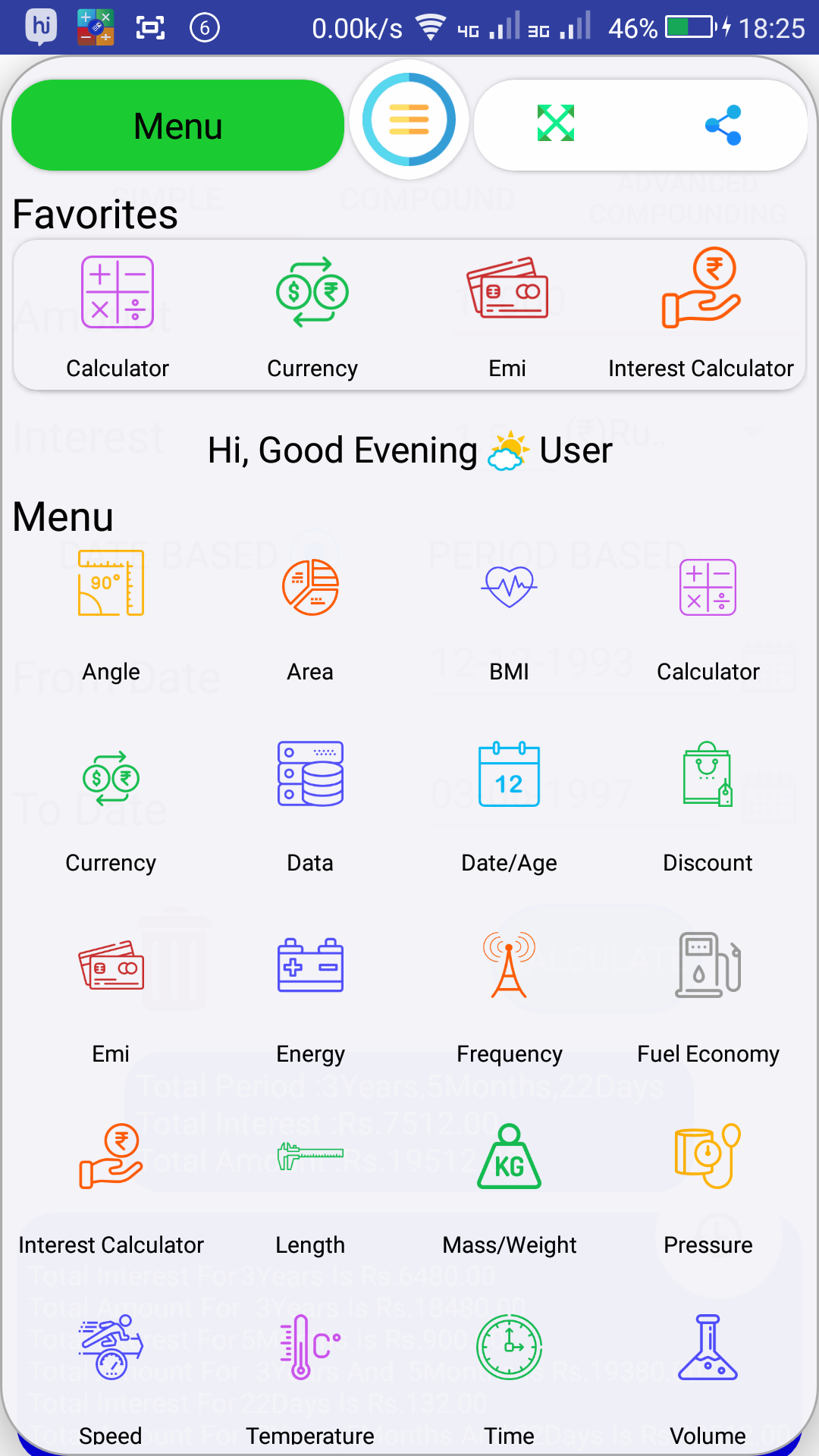 Reckoner - Multi Calculator - App on Amazon Appstore