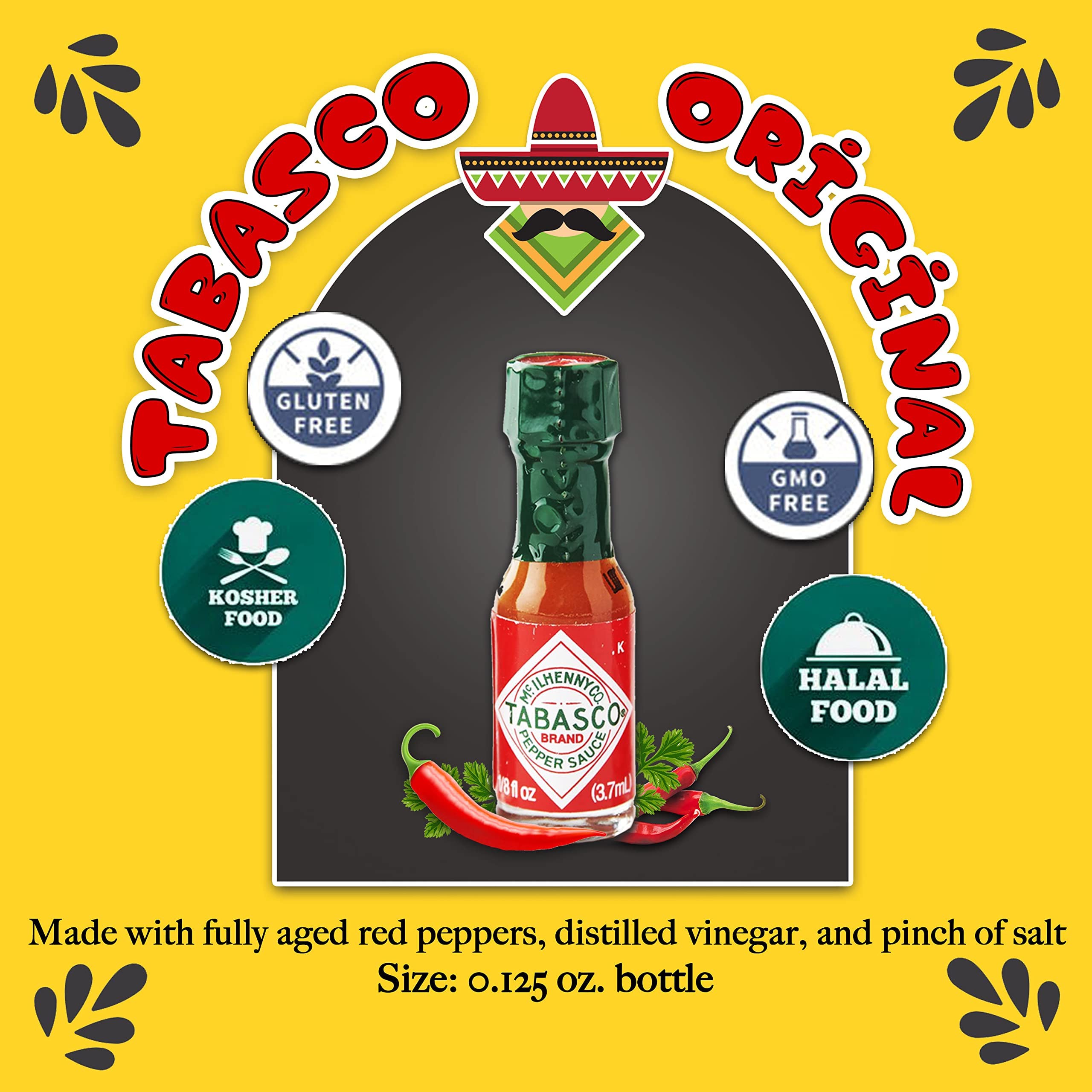 Label A Bottle Of Tabasco