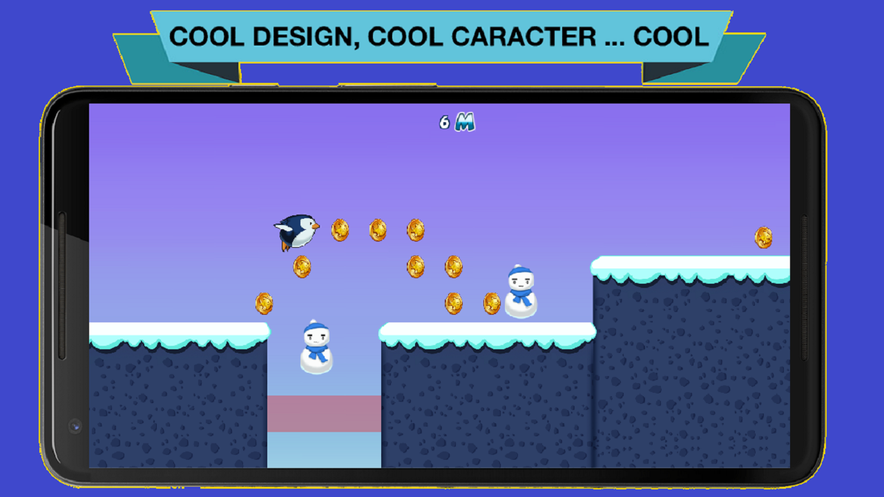 Crazy Penguin Flapper Cartoon Game for Kids - Free Fun Game for android ...