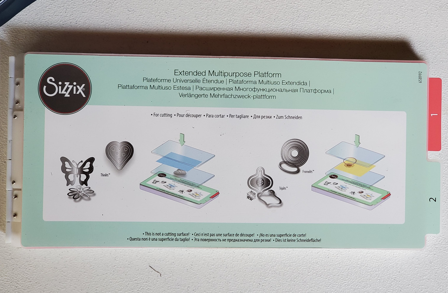 Watch Sizzix 658992 Multipurpose Platform Extended on Amazon Live