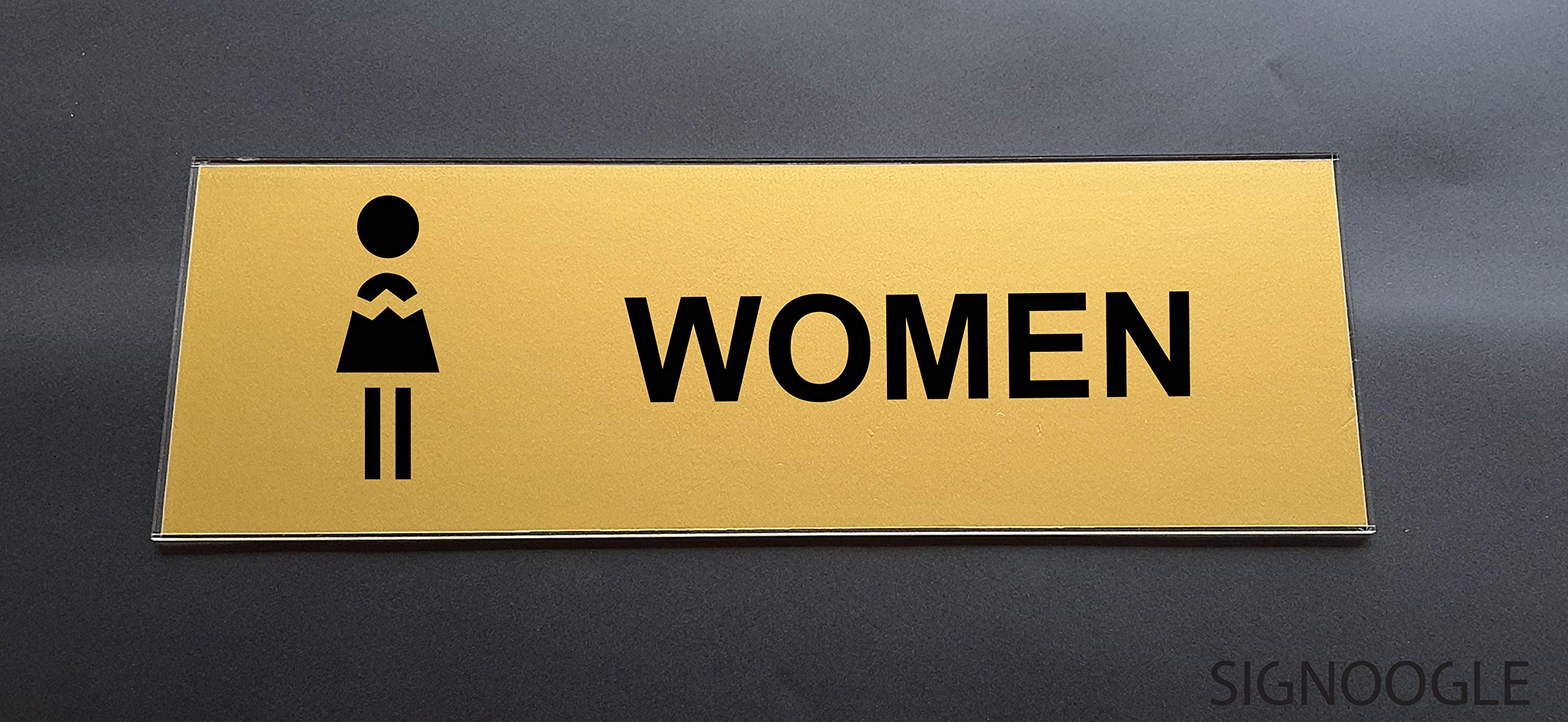 Buy SIGNOOGLE Women Restroom Toilet Washroom Trail Room Dressing ...