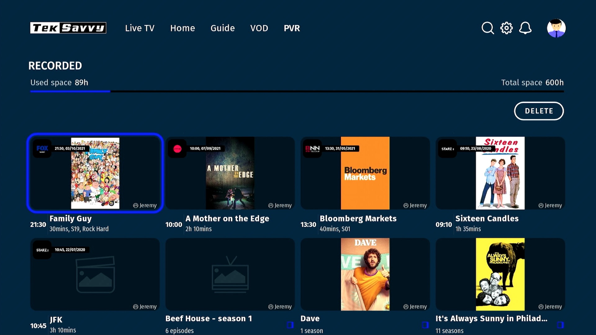 TekSavvy TV - App on Amazon Appstore