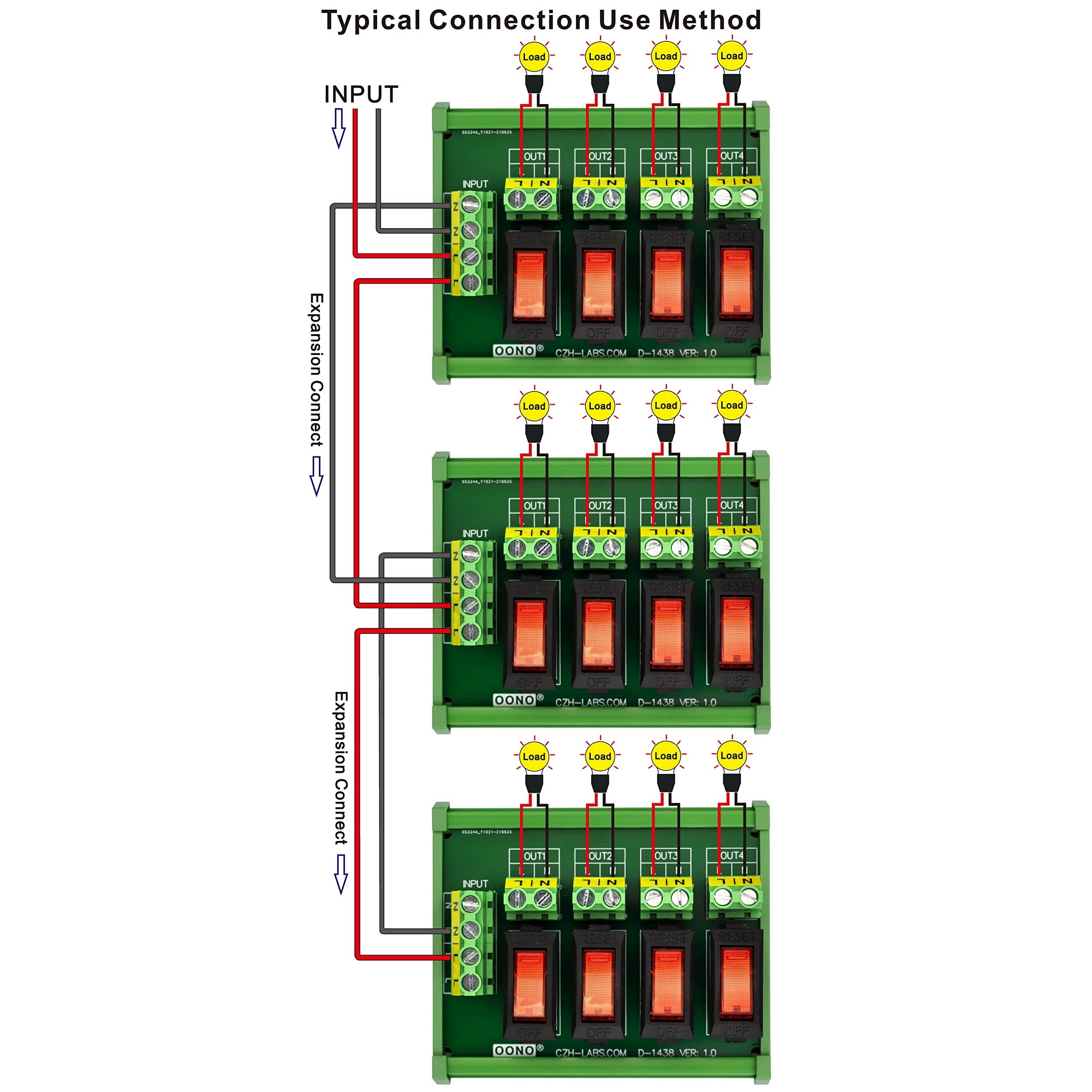 Snapklik.com : Rocker Switch Thermal Circuit Breaker Overload Protector ...