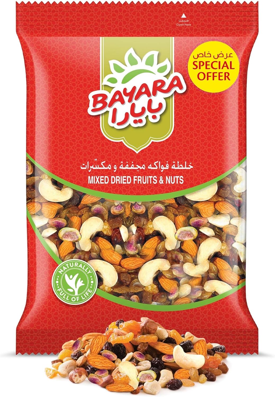 Bayara Mixed Dried Fruits & Nut, 400 Grams : Amazon.ae: Grocery