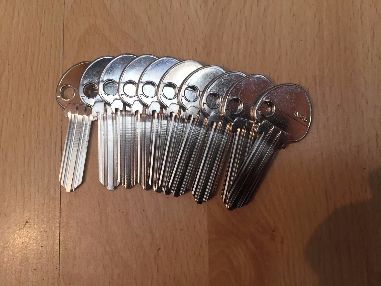 10 X Ingersol ING6 SILCA/ING N JMA/Key Blanks - Amazon.com