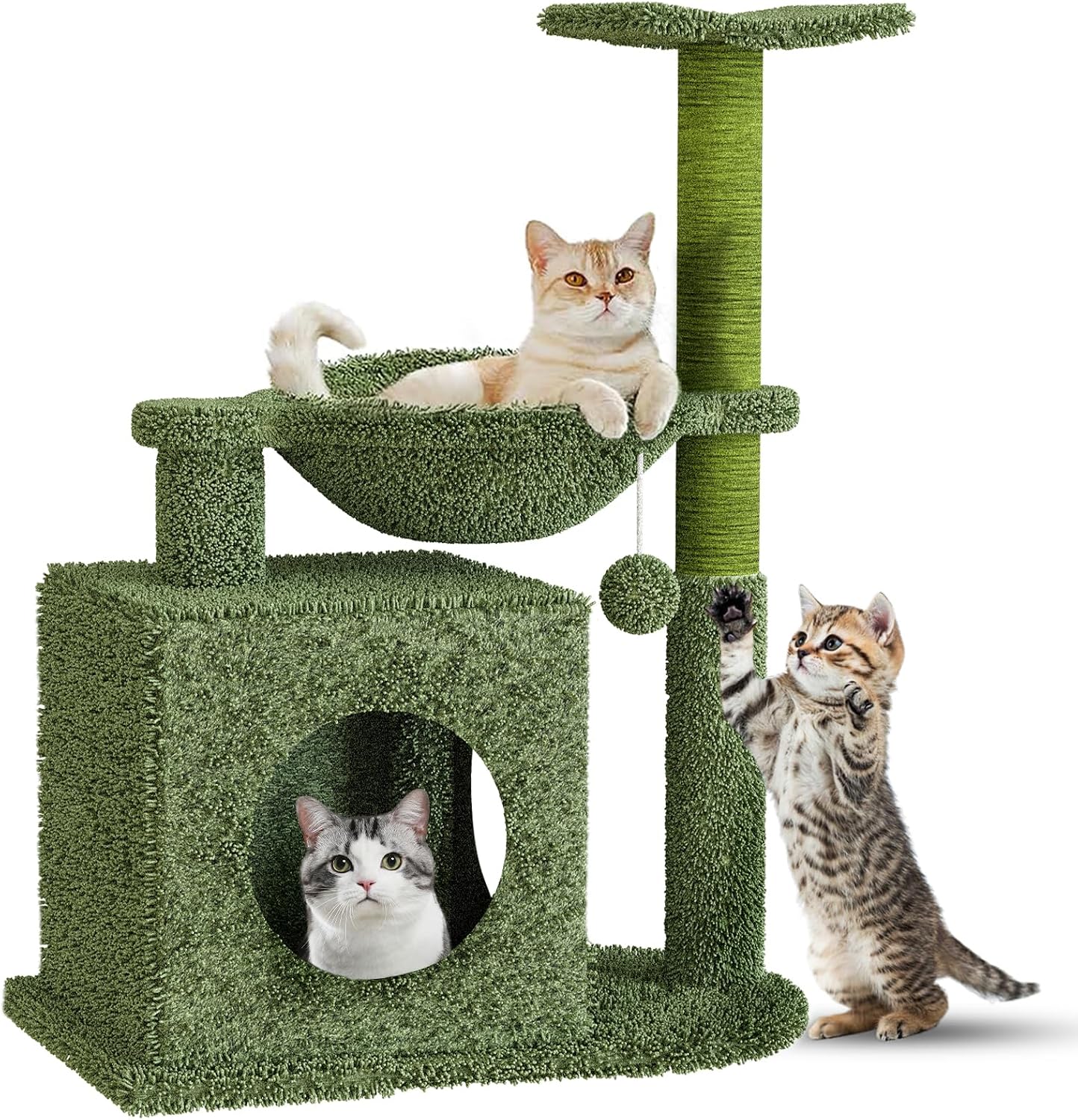 Amazon.com : Dosker Cute Cat Tree 29in Cat Tower,Cat Scratching Post ...