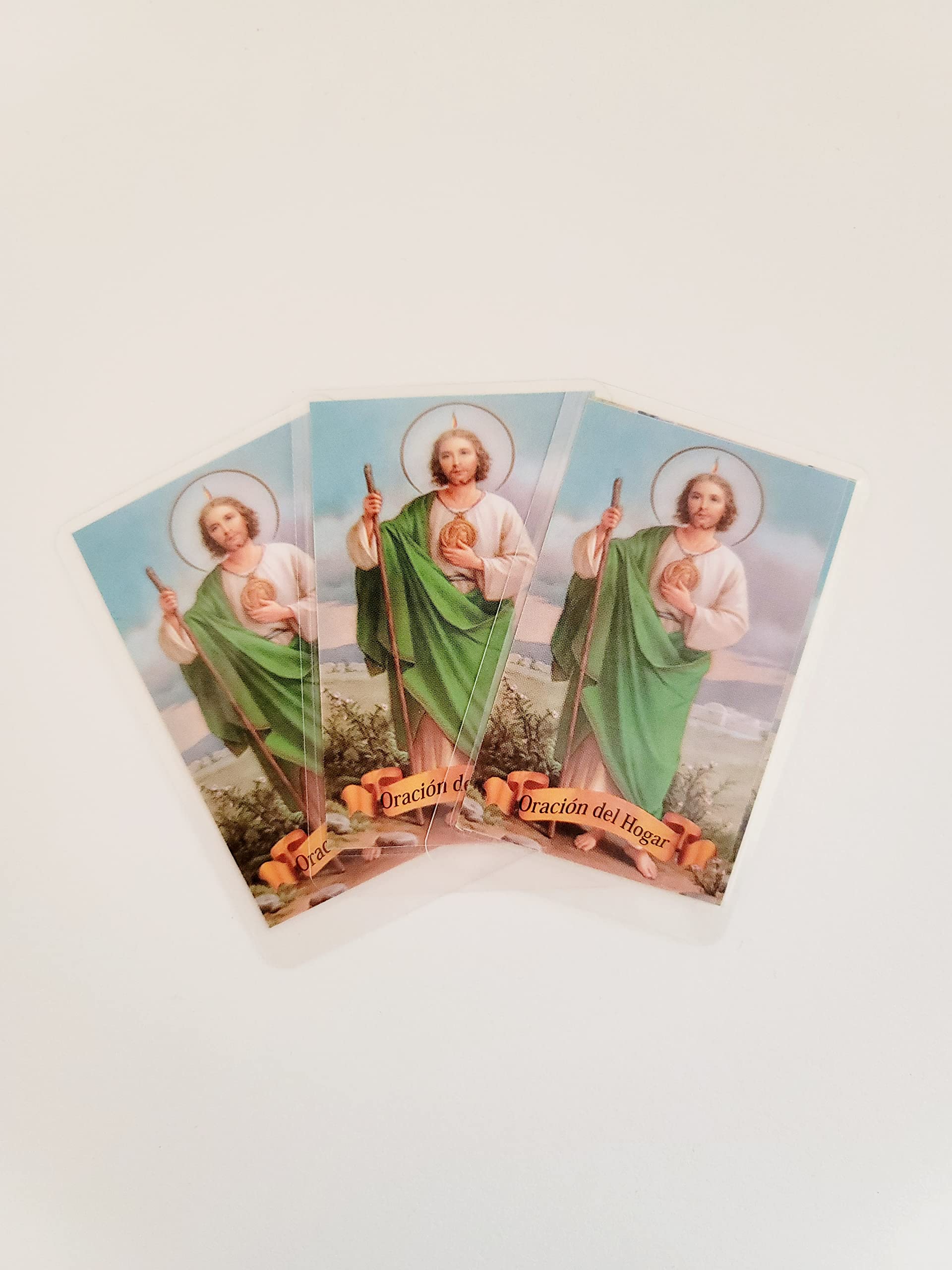 Buy 12 Tarjetas Laminadas Con Oracion de San Judas Tadeo/ 12 Laminated ...