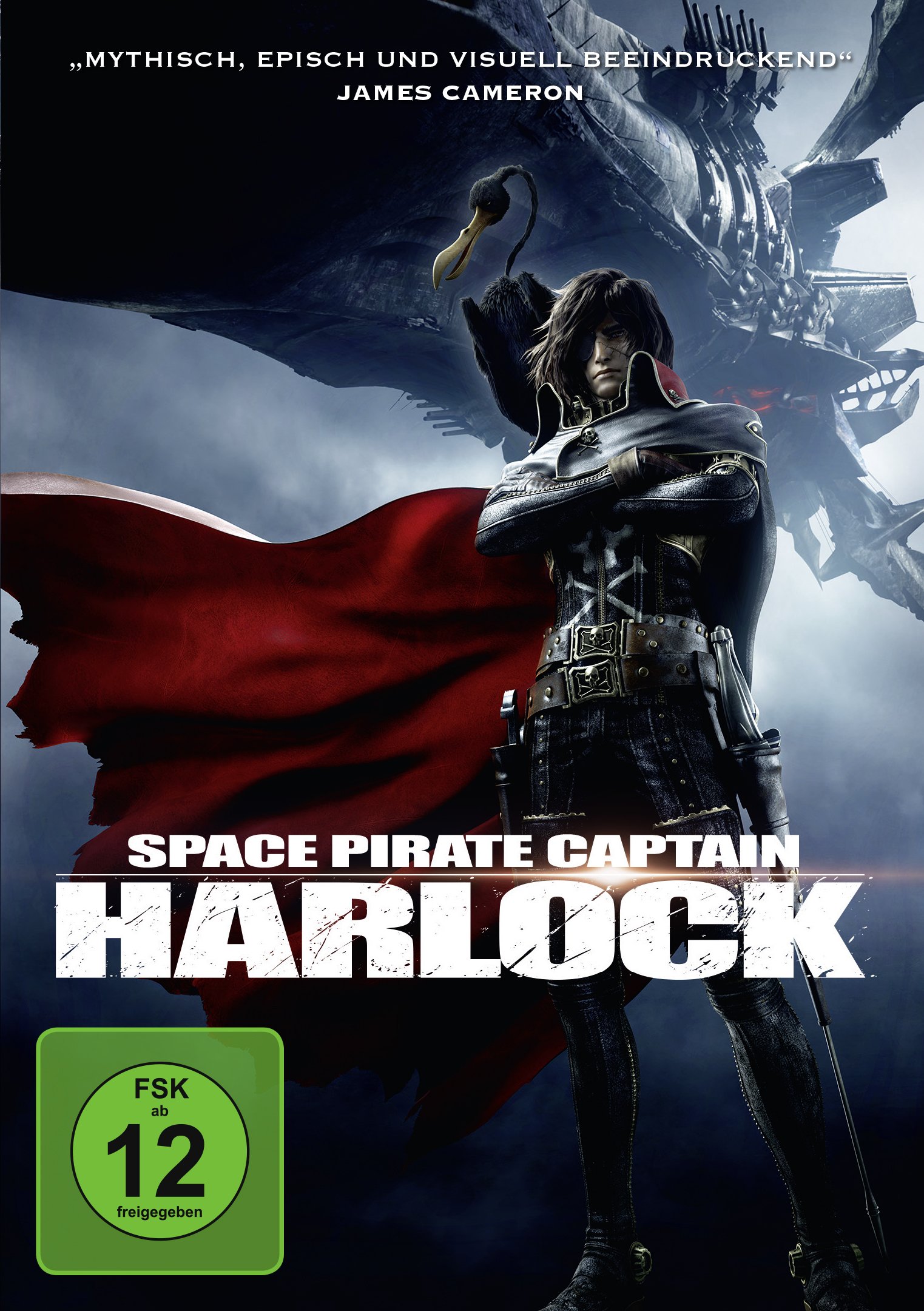 Captain Harlock 2013 Trailer Captain Harlock CG Film 3 Minute Trailer