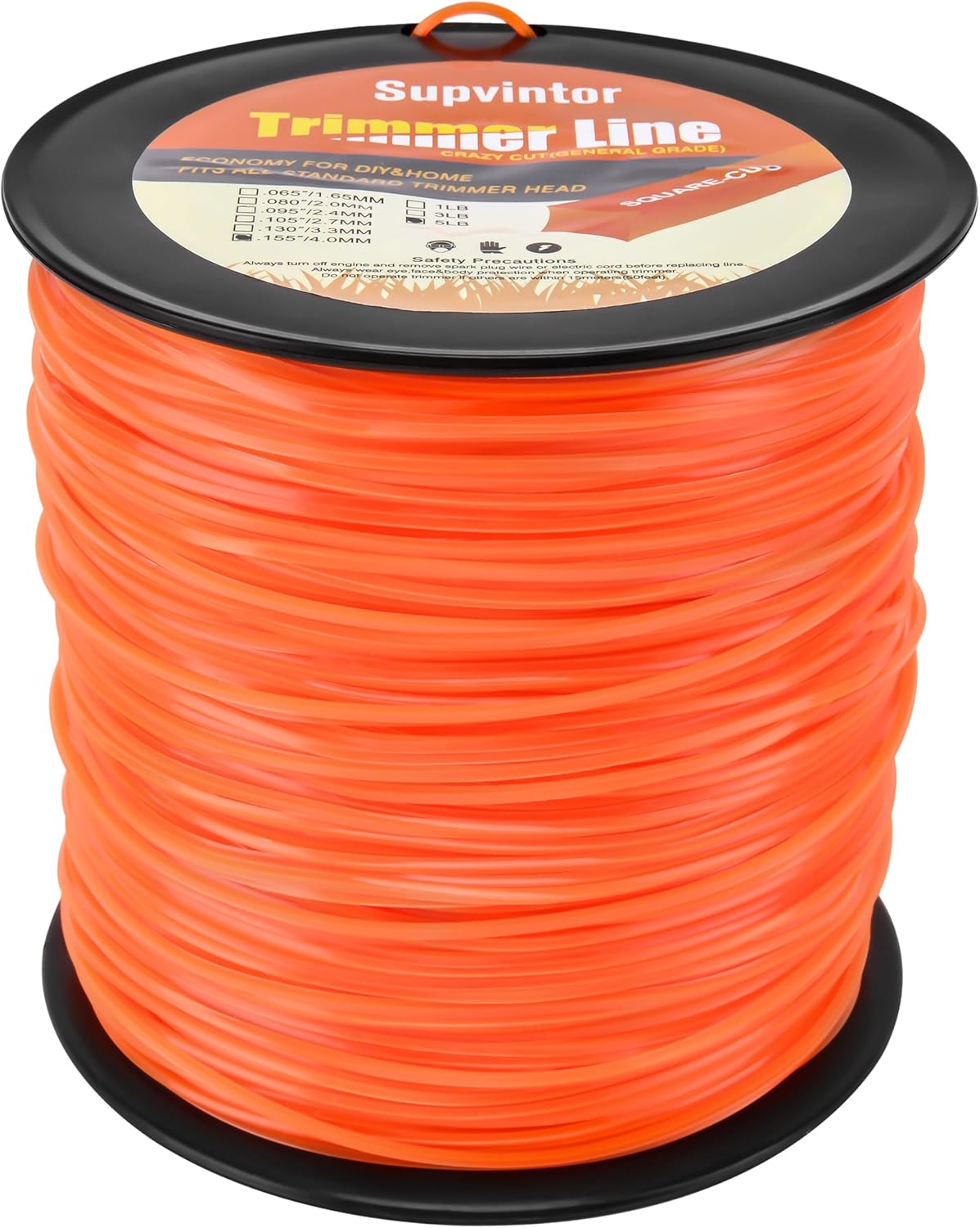 Amazon.com : 155 Trimmer Line Heavy Duty Square, 155 Weed Eater String ...