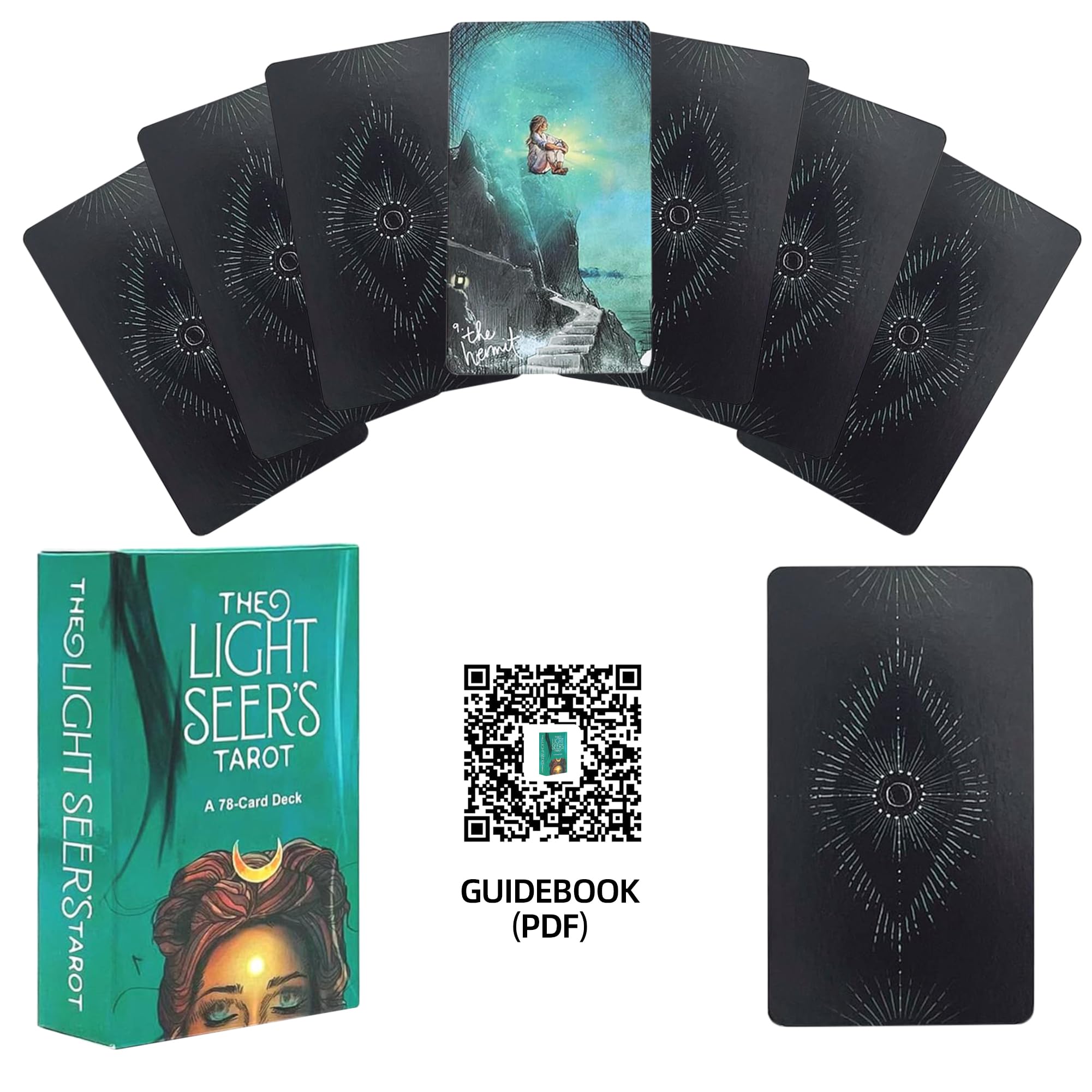 Snapklik.com : Aumtok The Light Seers Oracle Cards Miniature Version