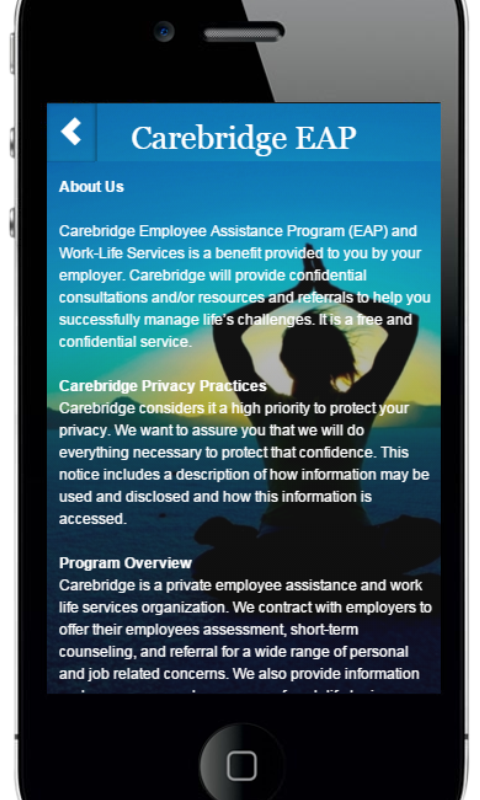 Carebridge EAP - App on Amazon Appstore