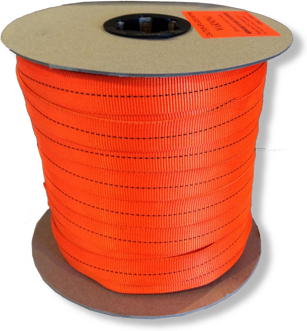 Amazon.com : OmniProGear Tubular Webbing 1 inch x 100 Yard Spool Orange ...