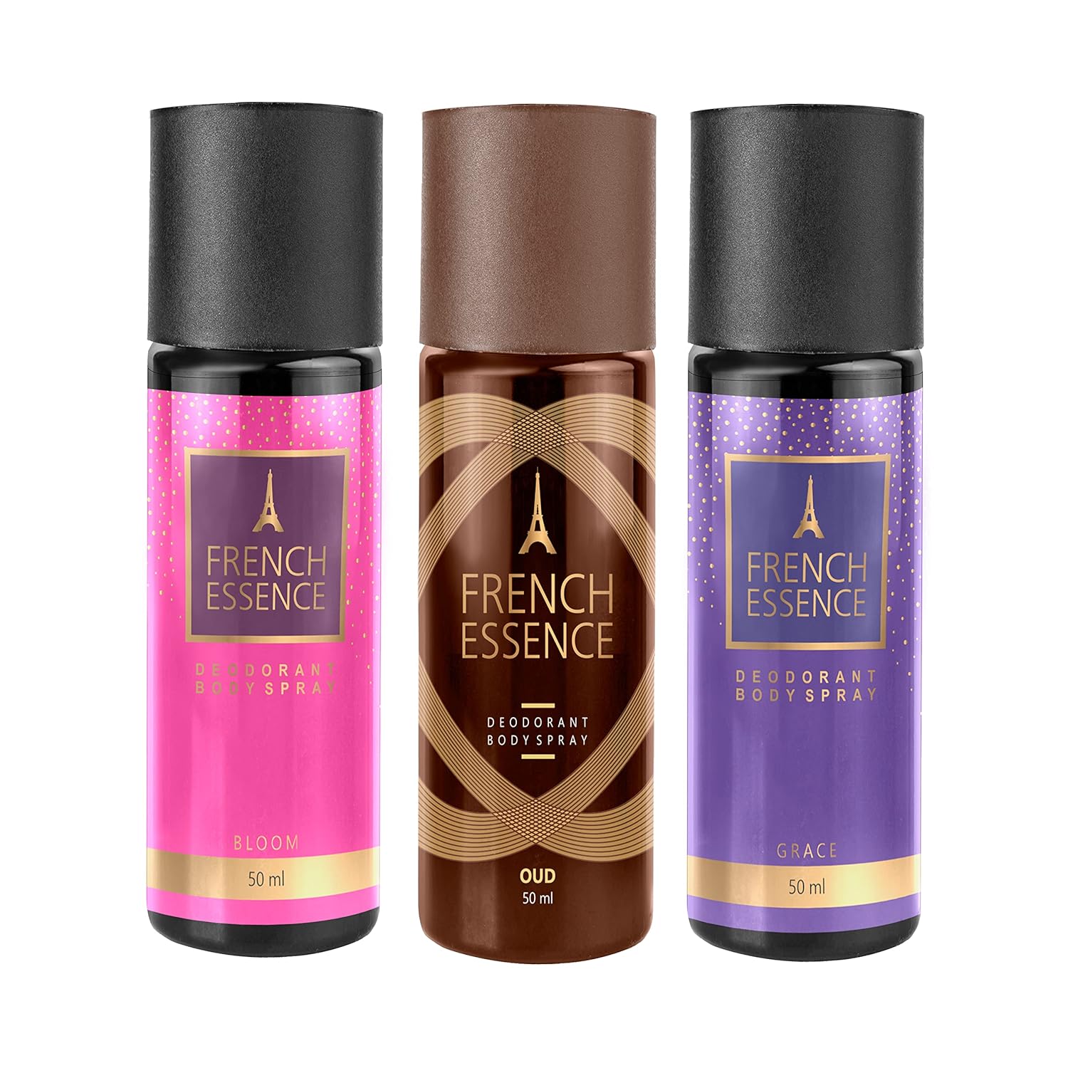 Buy FRENCH ESSENCE Deodorant Body Spray For Men & Women 50ML, Long ...