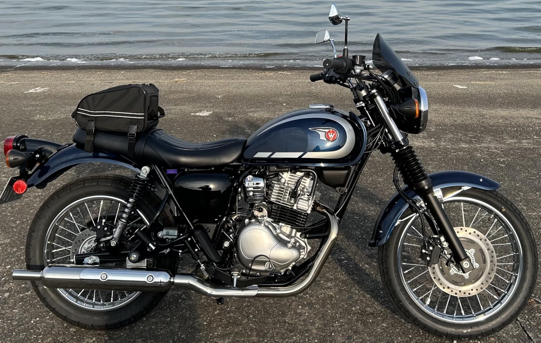 Amazon | [KOMINE] バイク用 SA-249 モーターサイクルテールバッグ 9L 09-249 Black | サイドバッグ・サドルバッグ | 車＆バイク