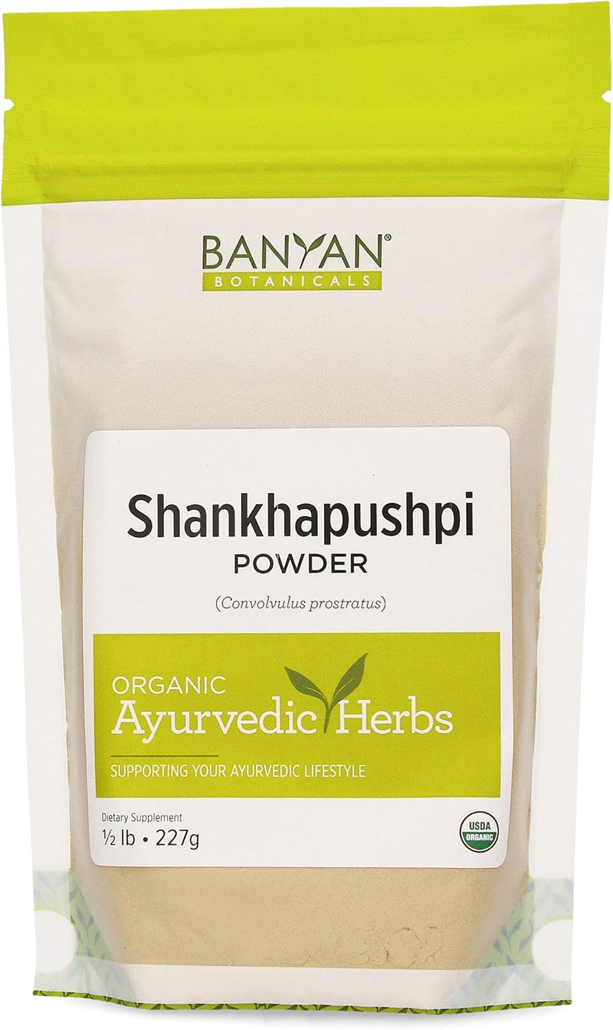 Amazon.com: Banyan Botanicals Shankhapushpi Powder – Organic ...