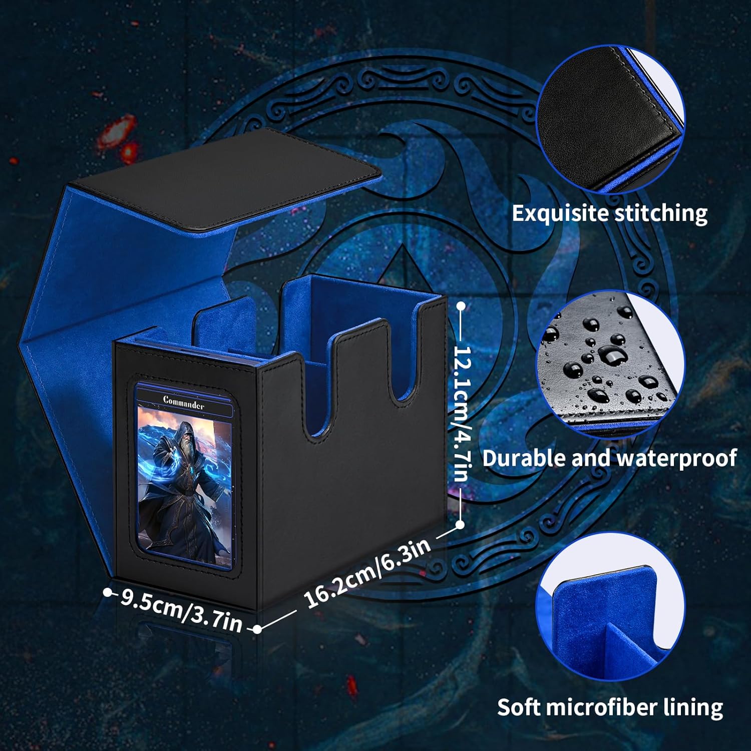 Infinity Guard MTG Deck Box – Pantalla Commander, almacenamiento de ...