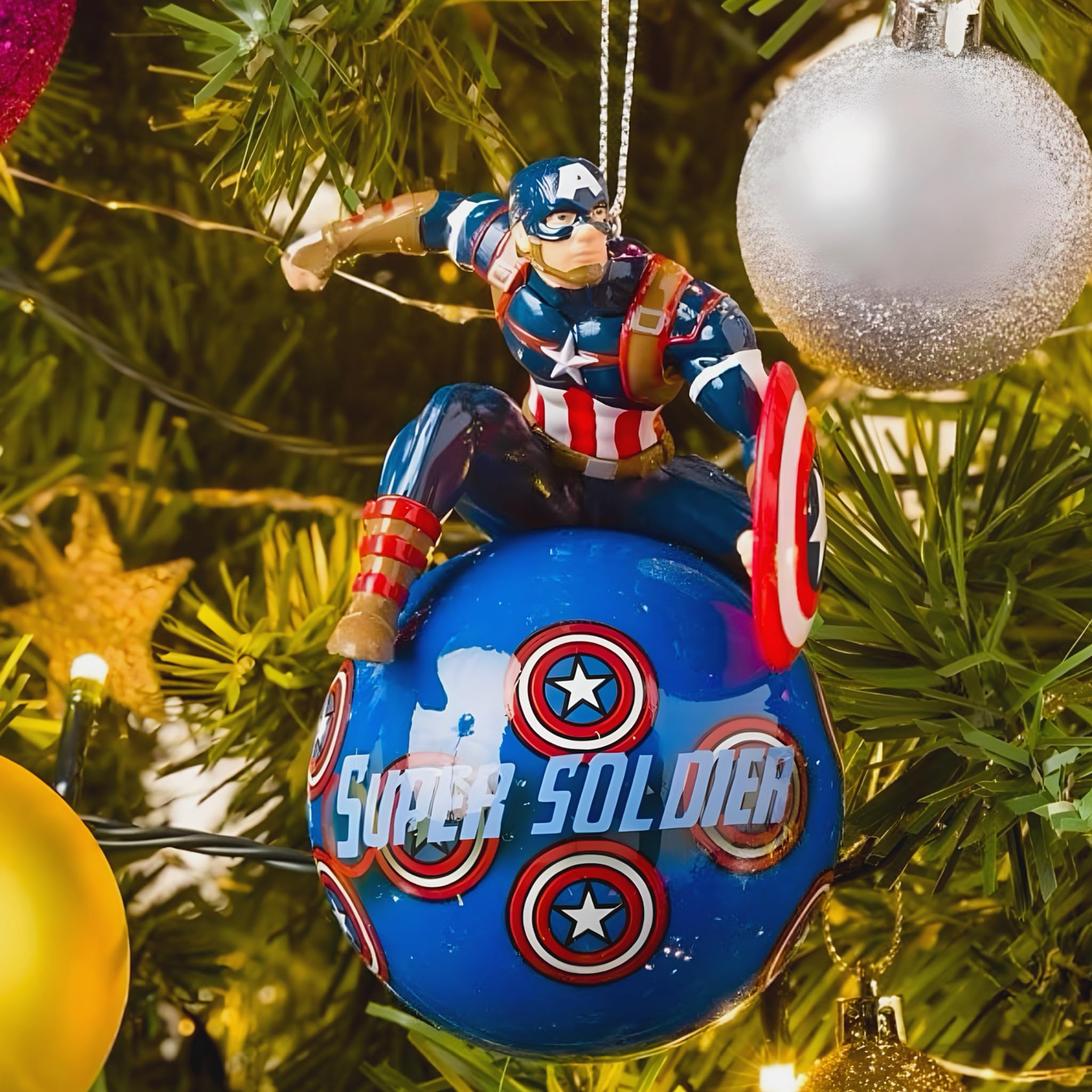 Avengers Christmas Ornaments Ultimate Marvel Vs Capcom Vintage