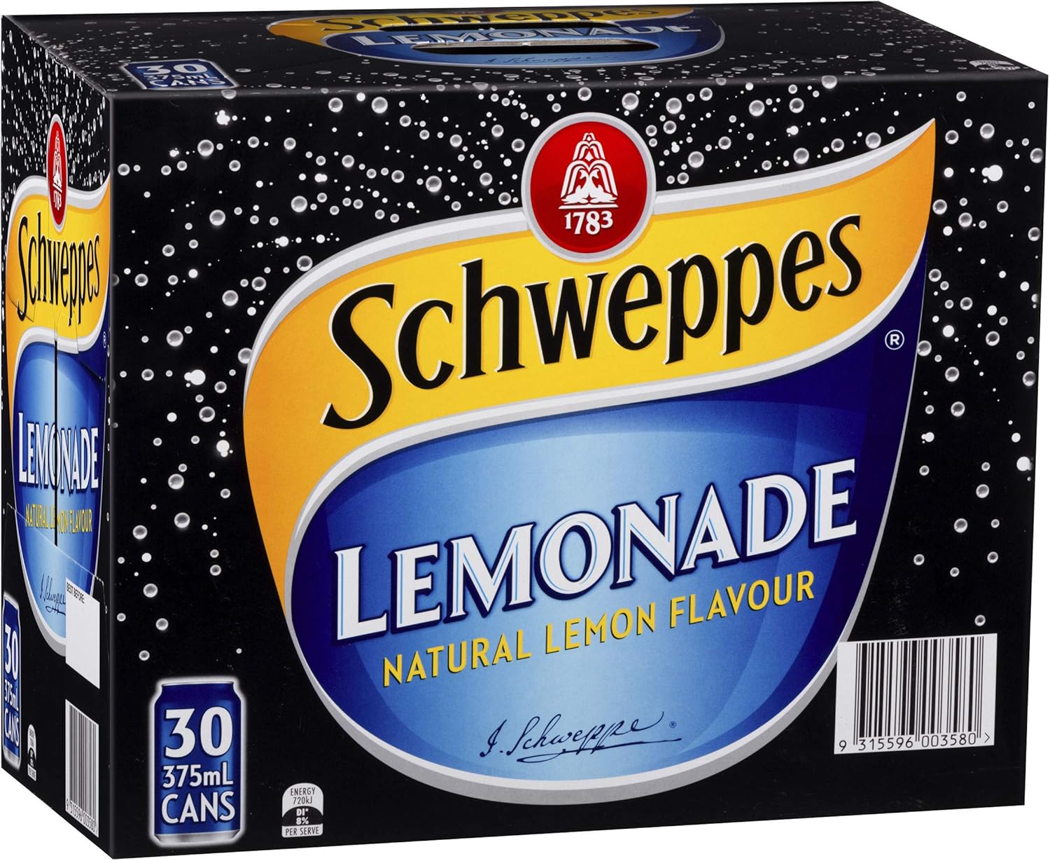 Schweppes Lemonade, 30 x 375mL : Amazon.com.au: Pantry Food & Drinks