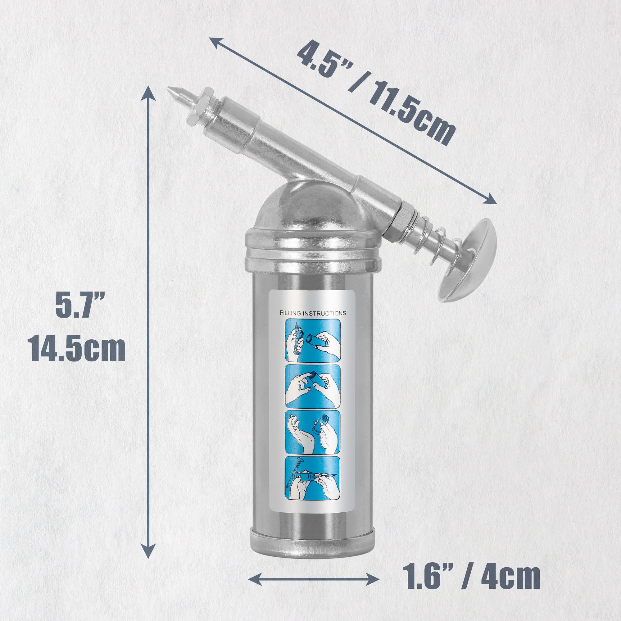 Snapklik.com : CyclingDeal Quality Mini Grease Gun Injector - 80c.c