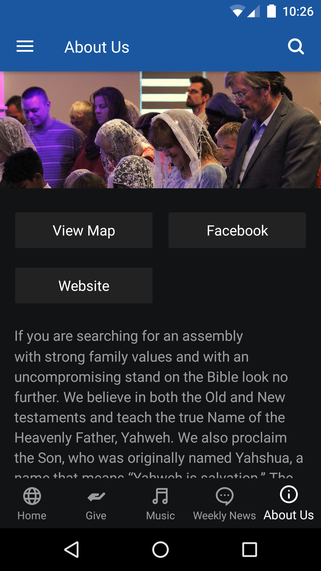 Yahweh's Restoration Ministry - App on Amazon Appstore