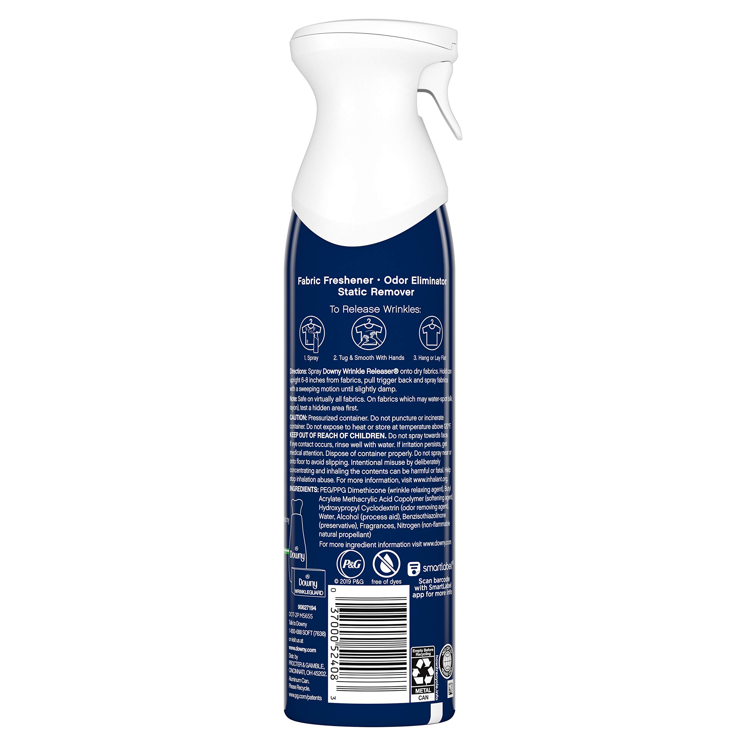 Snapklik.com : Downy WrinkleGuard Wrinkle Releaser Fabric Spray