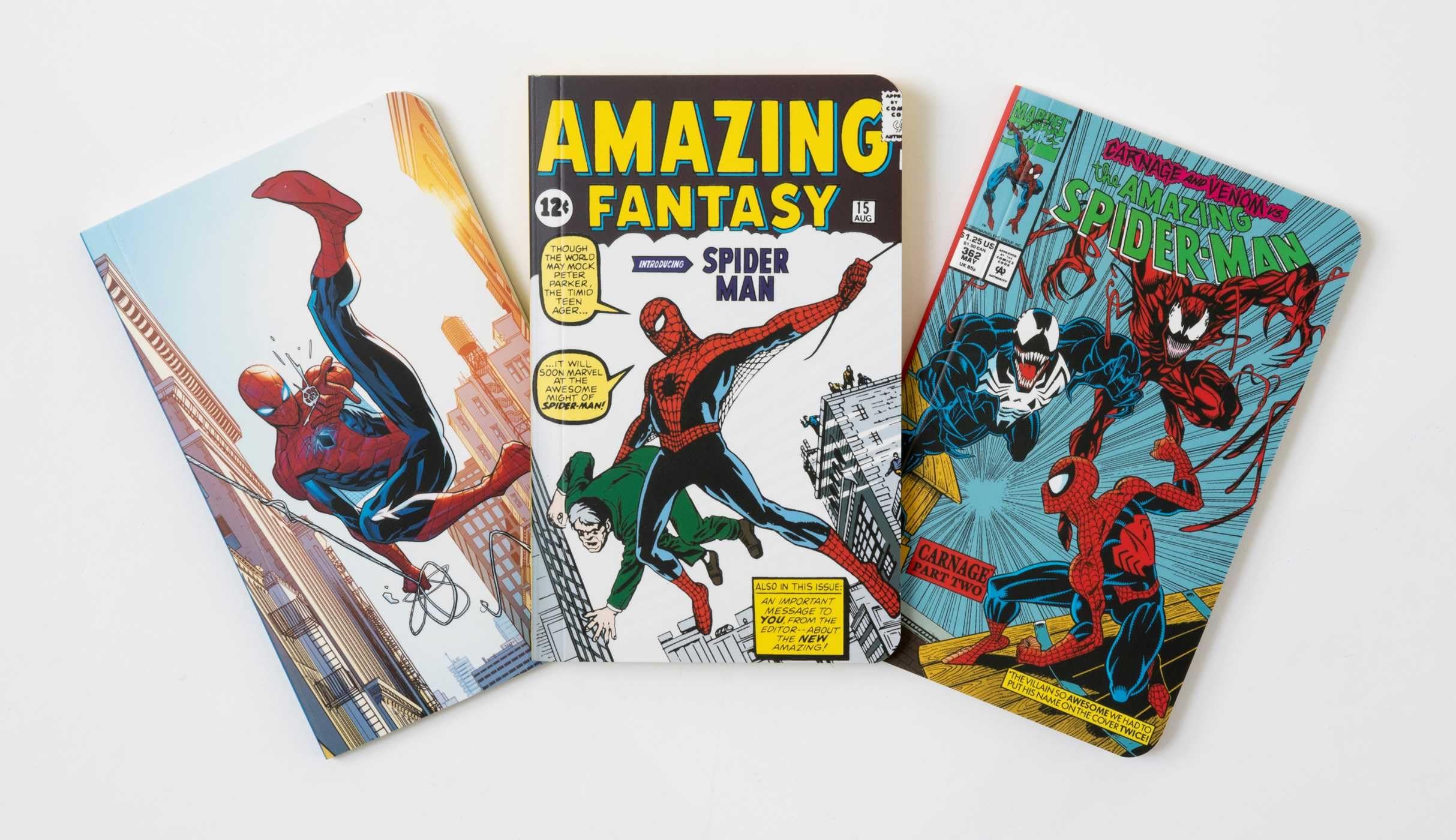 Marvel: Spider-Man Through the Ages Pocket Notebook Collection (Set of ...