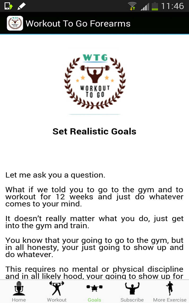 Workout To Go Triceps - App on Amazon Appstore