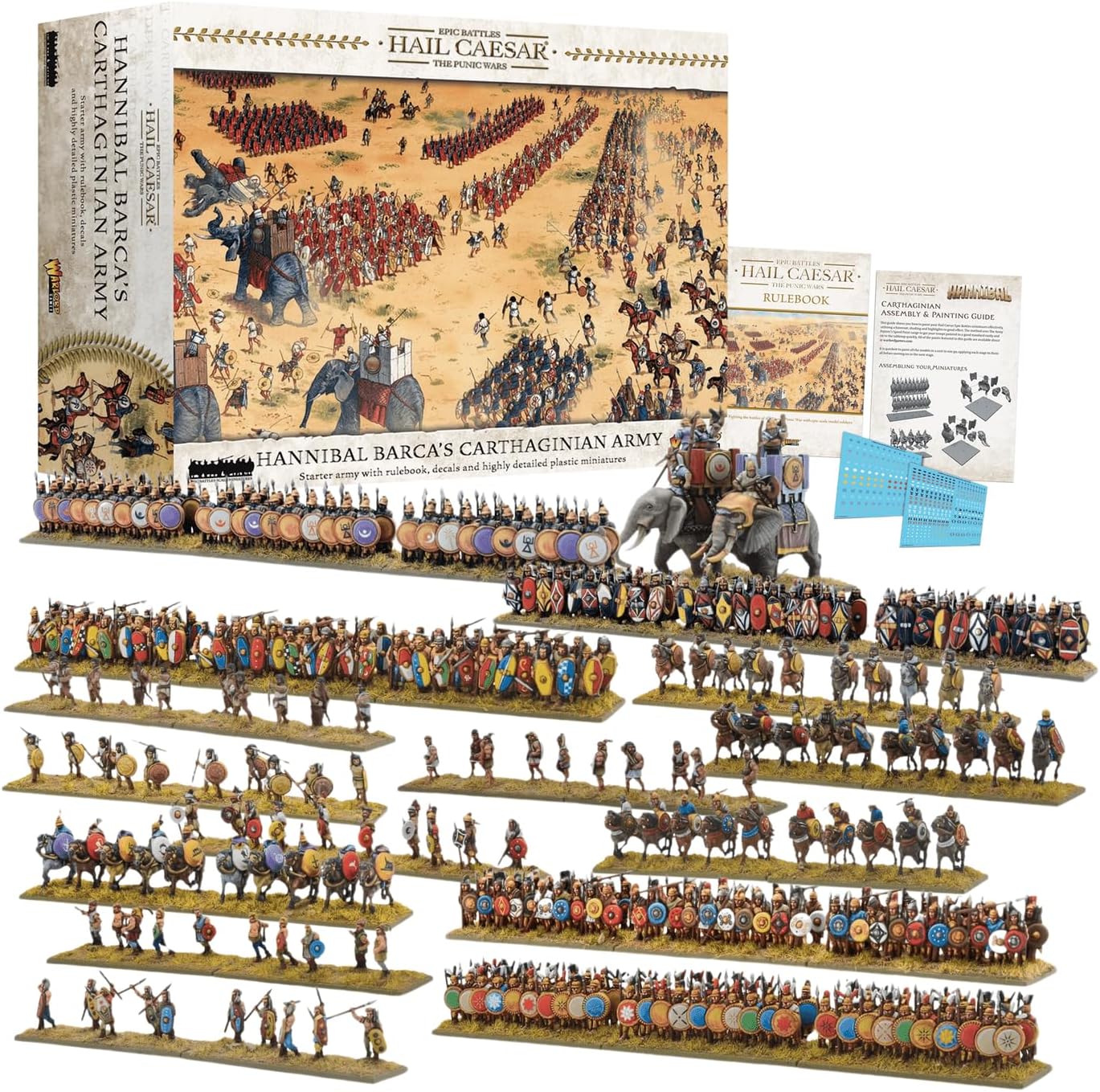 Amazon.com: Wargames Delivered Hail Caesar Epic Battles Hannibal Barca ...