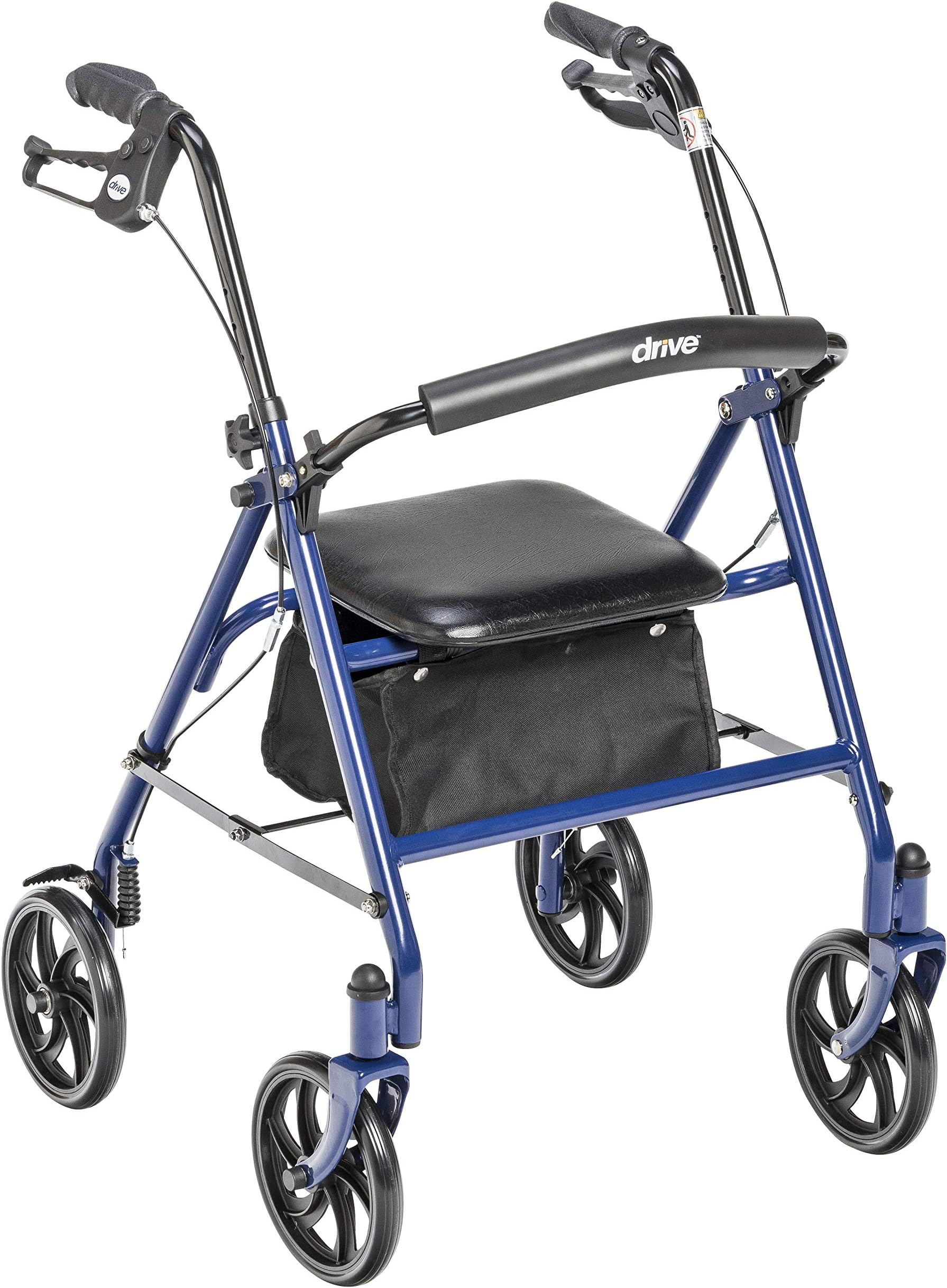 Amazon.com: Vive Mobility 3 Wheel Walker - Three Wheeled Rollator for ...