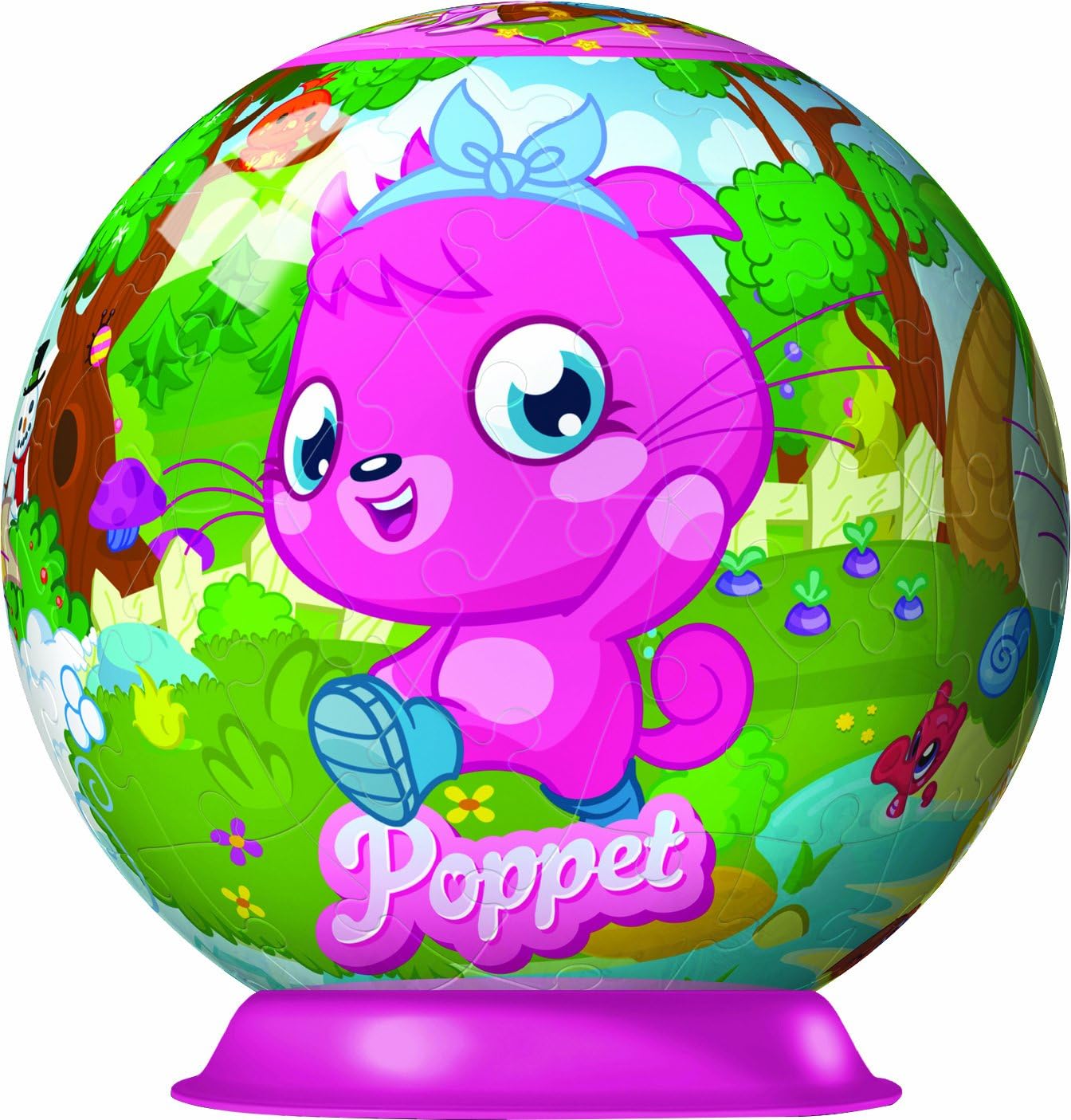 Ravensburger Moshi Monsters Poppet 3D Puzzle (72 Pieces) : Amazon.co.uk ...