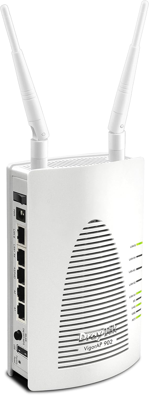 DrayTek Vigor AP-902 Managed 802.11ac Dual-Band WiFi PoE Access Point ...