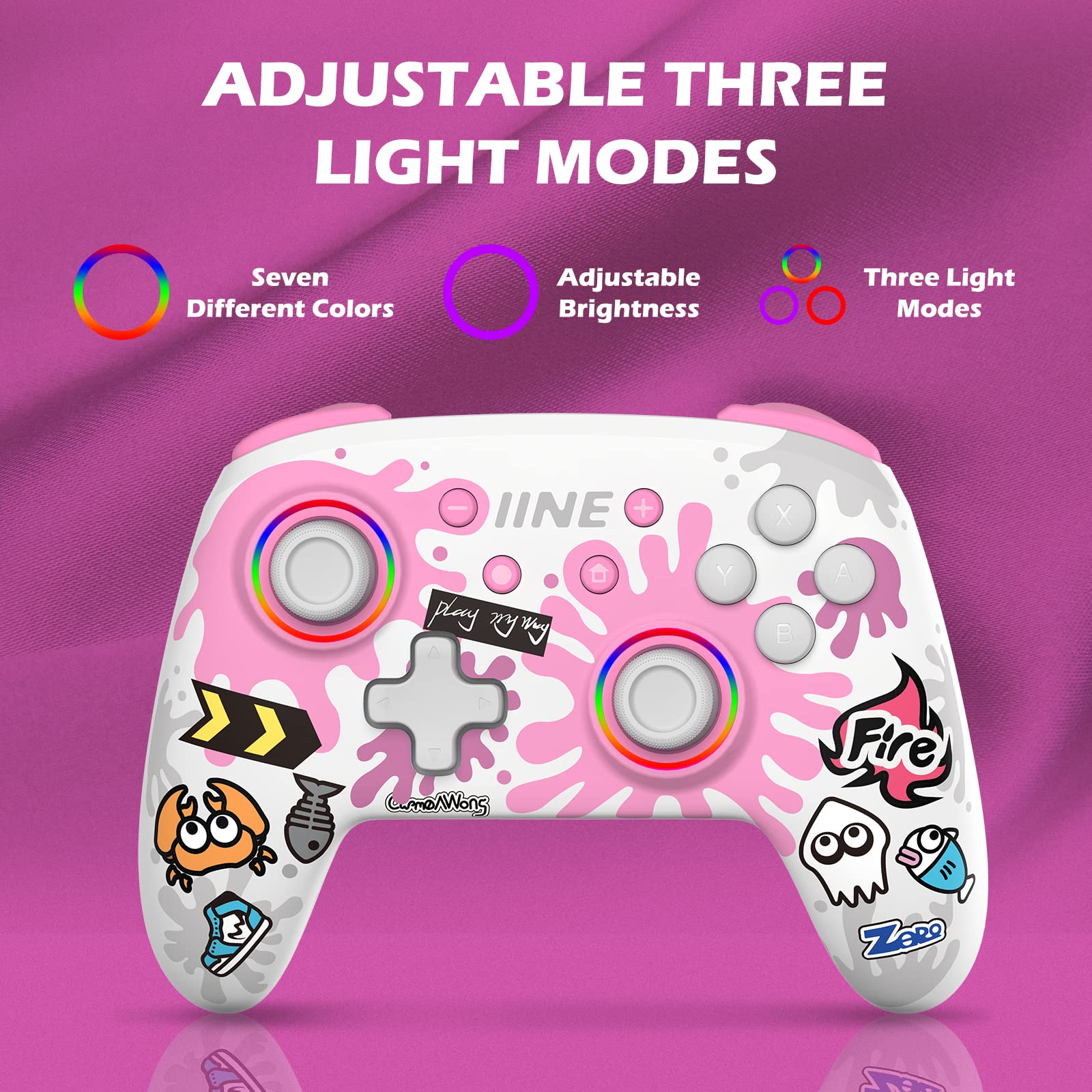 Snapklik.com : IINE Wireless Pro Controller Gamepad Compatible