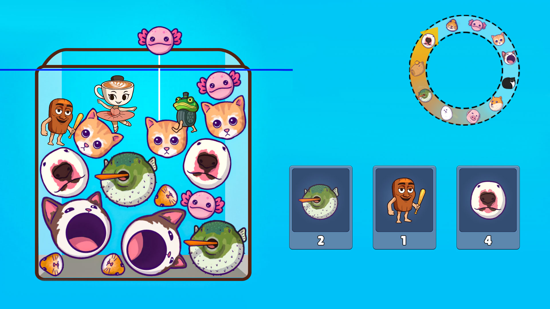 Merge Fellas Brainrot Puzzle Master: Meme Animal Drop Pets Match Capybara Maker Game - App on ...