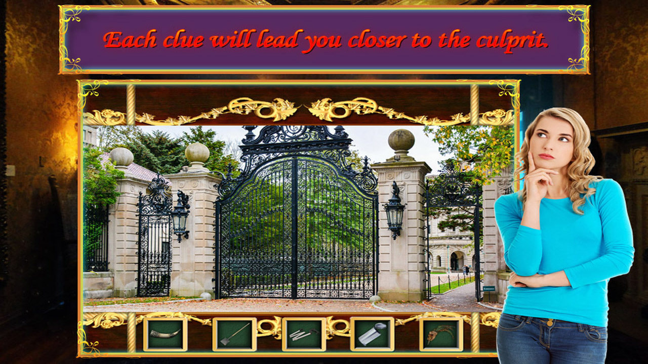 Hidden Object Games Free New - Catch the Necklace Thief - Application ...