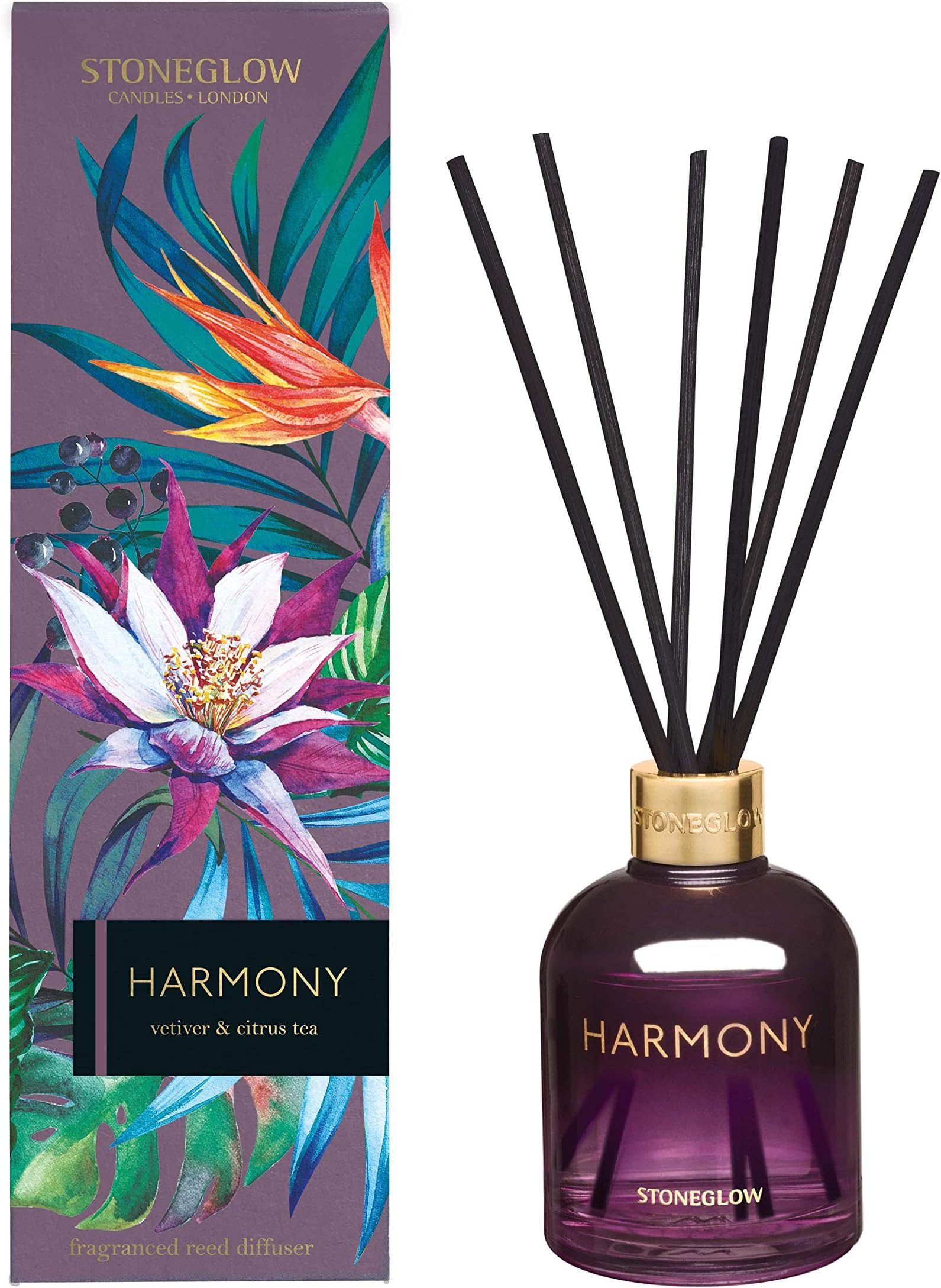 Stoneglow Nature's Gift Reed Diffuser Ocean : Amazon.co.uk: Health ...