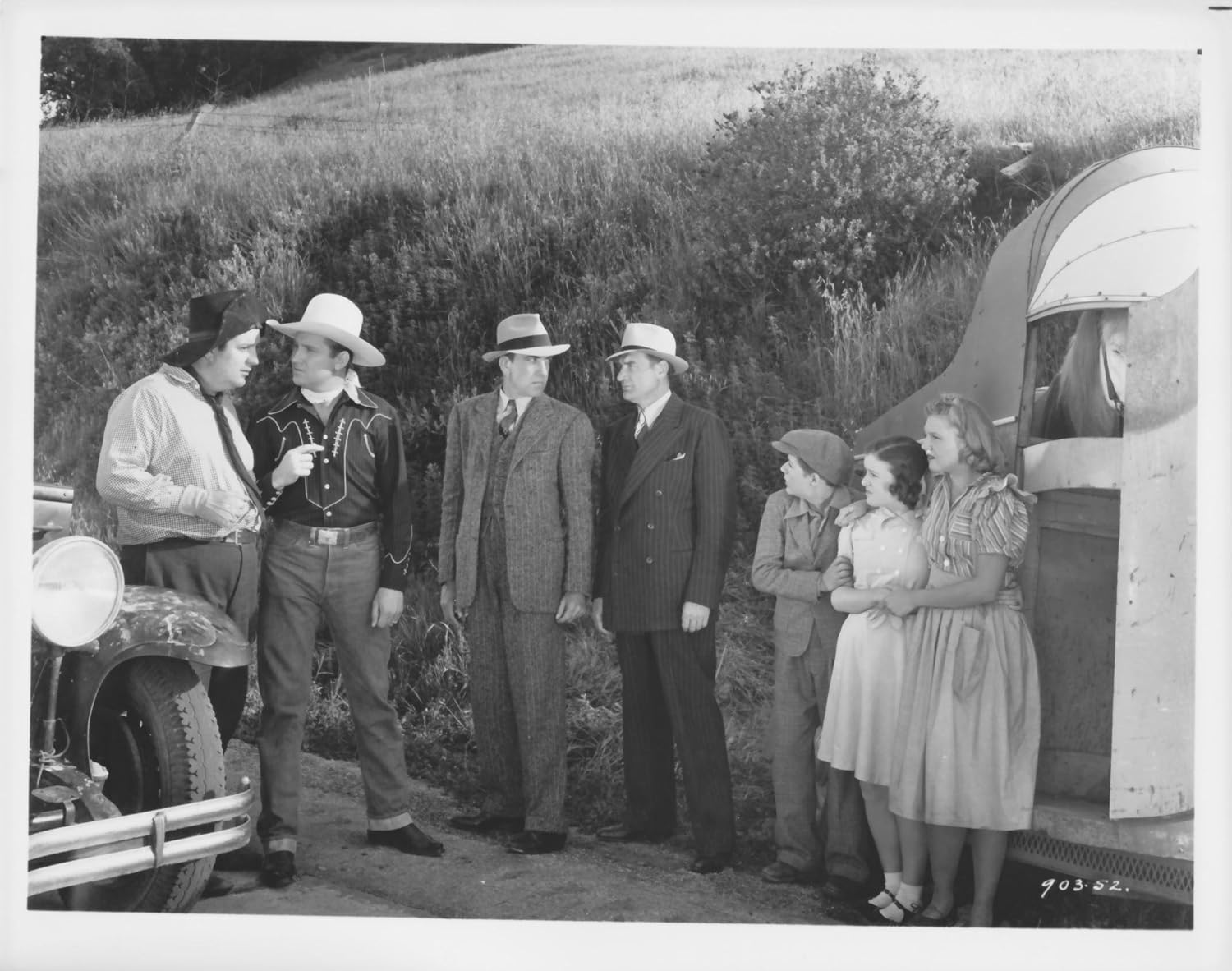 Amazon.com: GENE AUTRY SMILEY BURNETT BWS 903-52 8X10 PHOTO ...