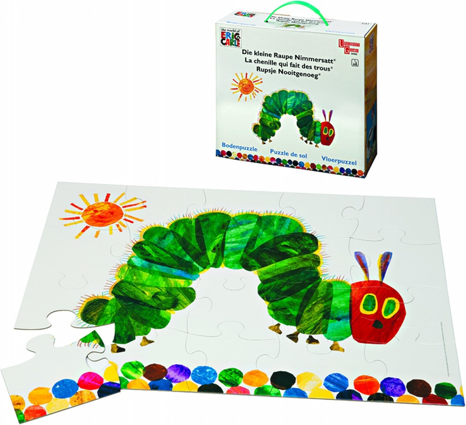 University Games - 34302 - Puzzle - La Chenille Qui Fait des Trous ...