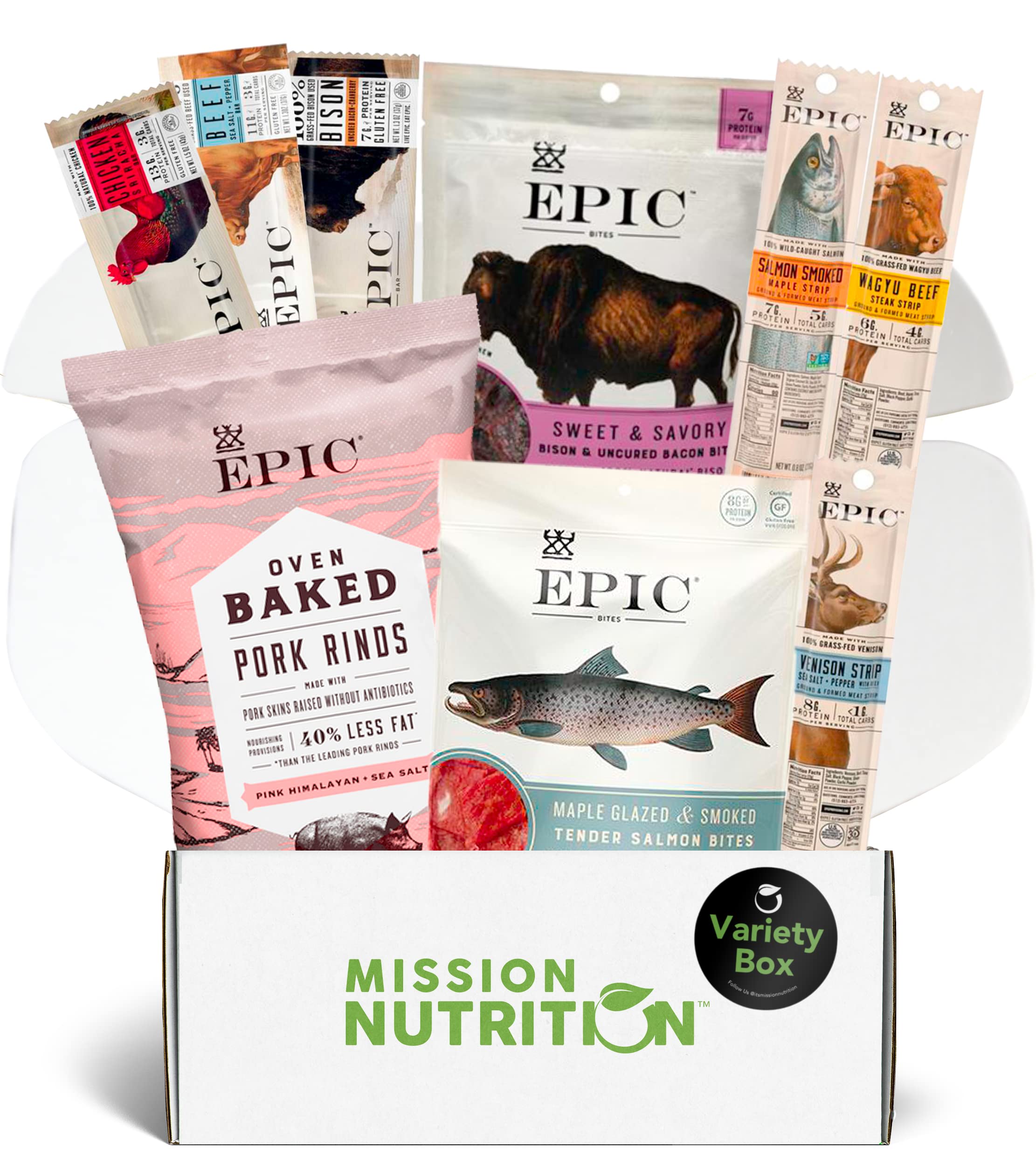 Buy Epic Jerky, Epic Pork Rinds, Epic Bars, Epic Strips (Variety ...