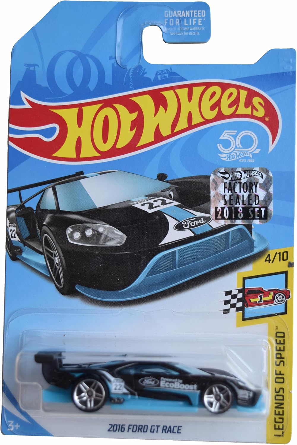 Hot Wheels 2016 Ford GT Race, Legends of Speed 4/10 [Black] : Amazon.ca ...