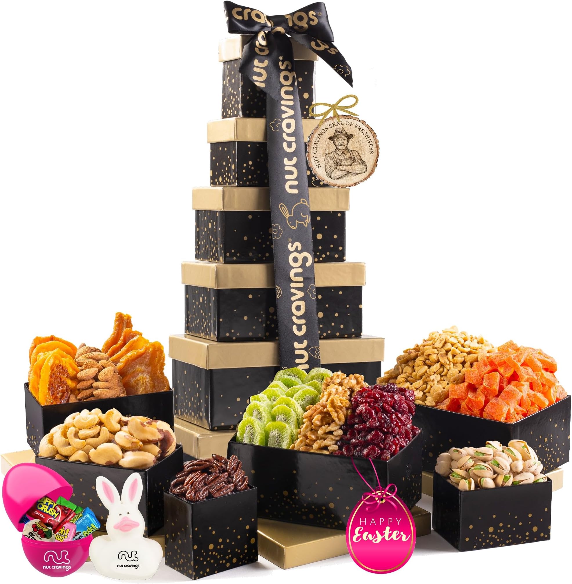 Amazon.com : Foxy Fane 8 Pack Healthy Nuts and Dried Fruit Snack Box ...