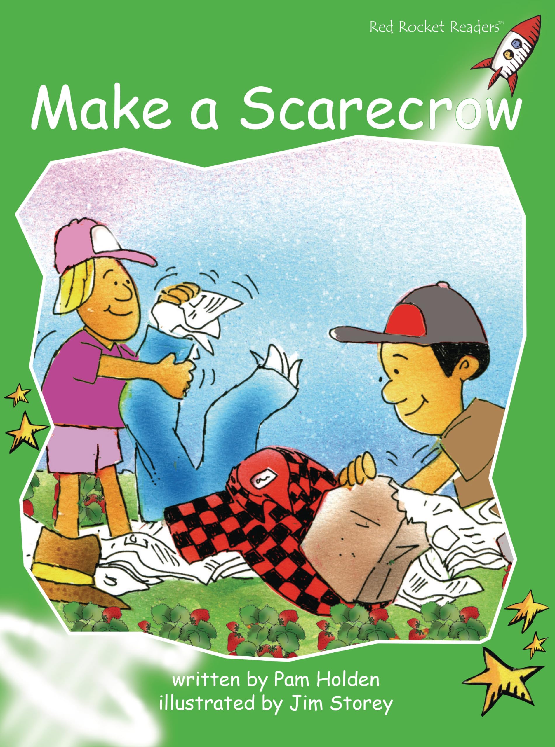 Amazon.com: Make a Scarecrow (Red Rocket Readers Early Level 4 ...