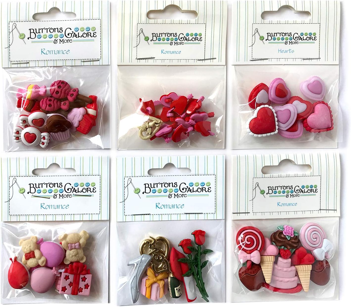 Amazon.com: Buttons Galore 50+ Assorted Summer Buttons for Sewing ...