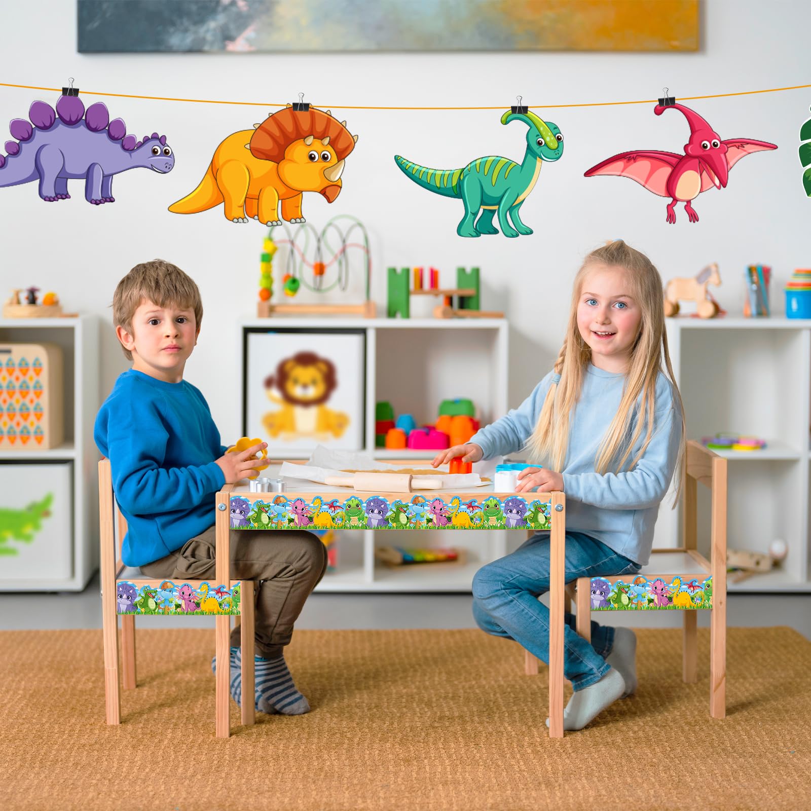 Snapklik.com : 72 Ft Dinosaur Bulletin Board Borders Dinosaur Borders ...
