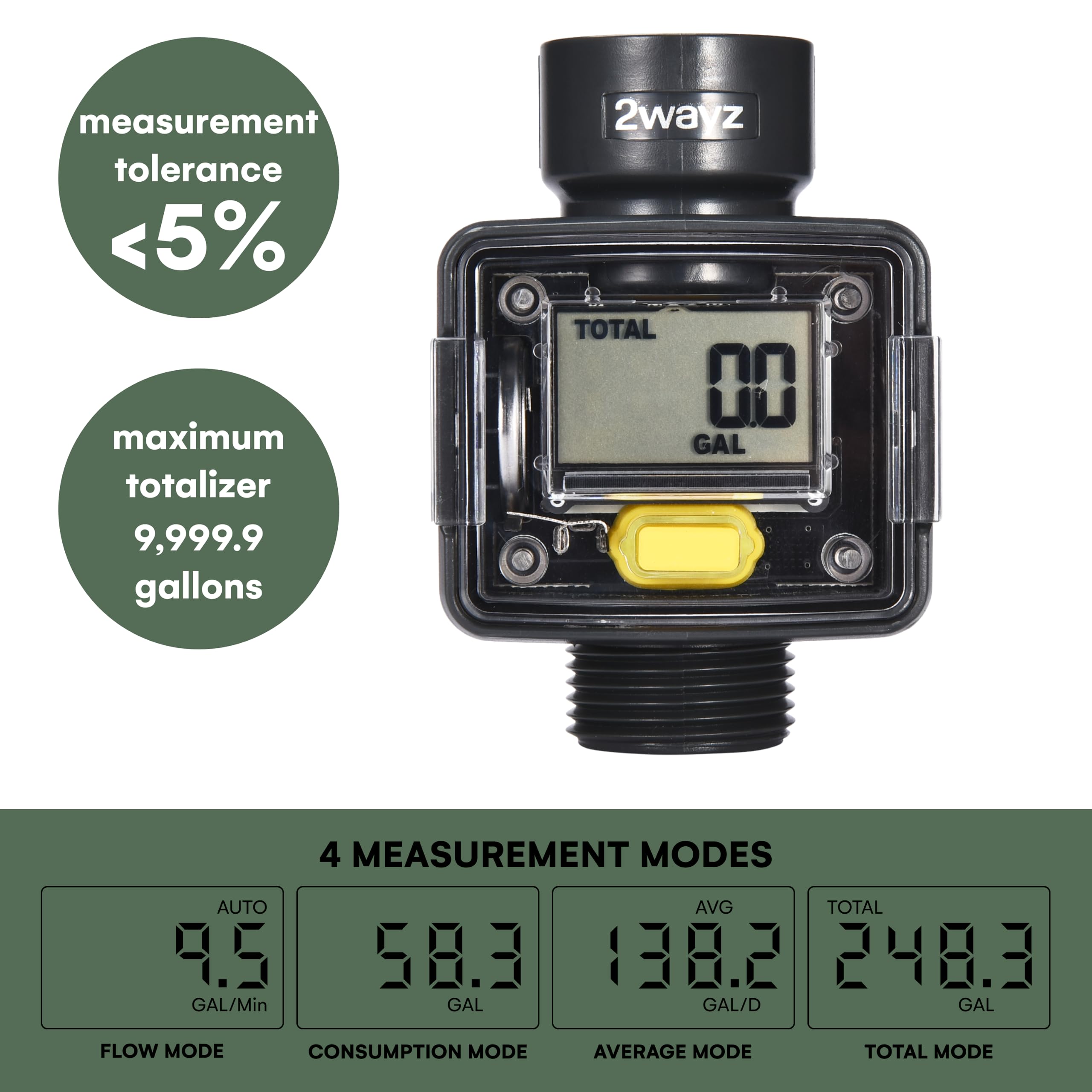 Snapklik.com : 2WAYZ Smart Digital Water Meter Timer