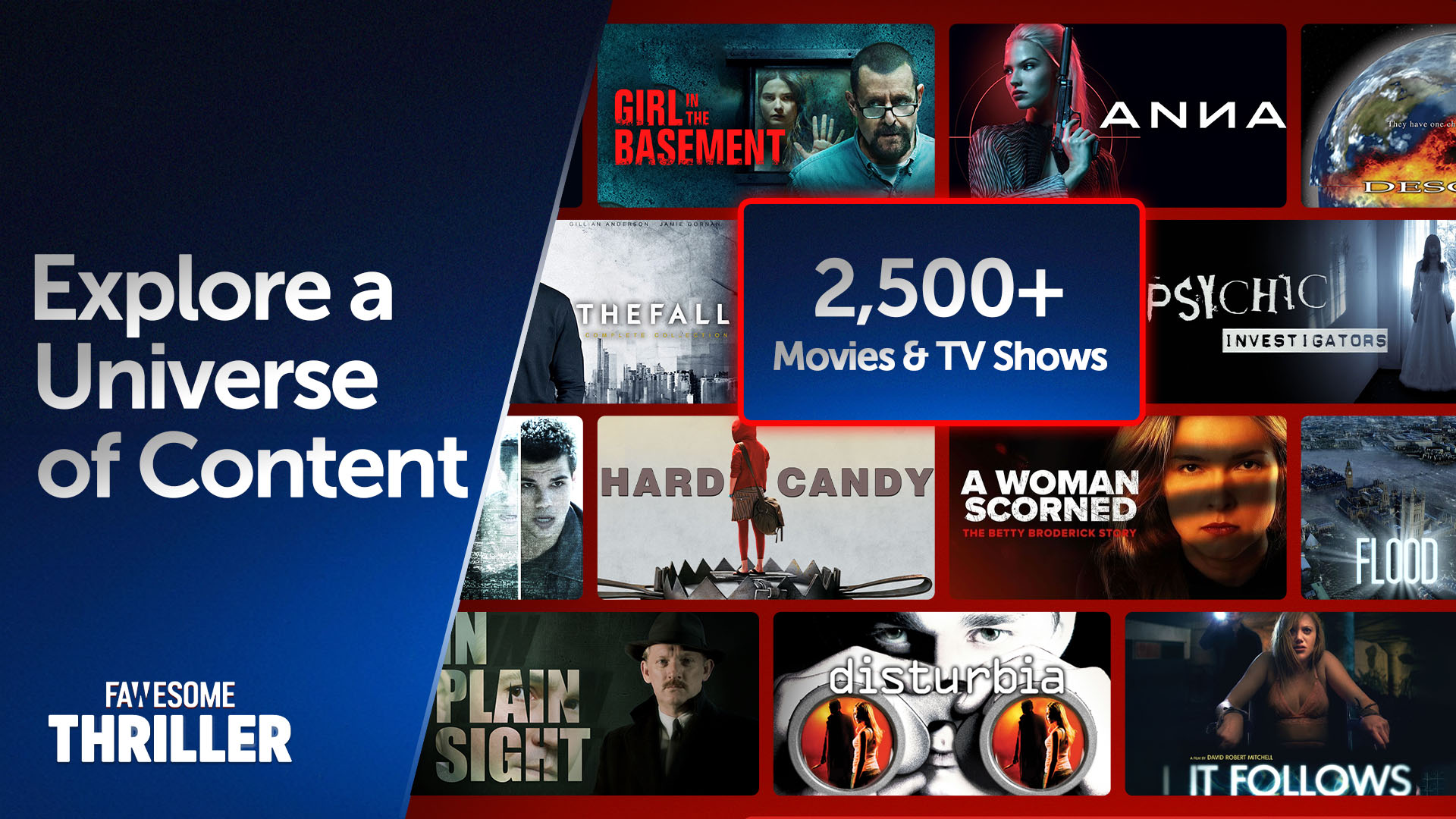 Thriller Movies & TV by Fawesome - App on Amazon Appstore