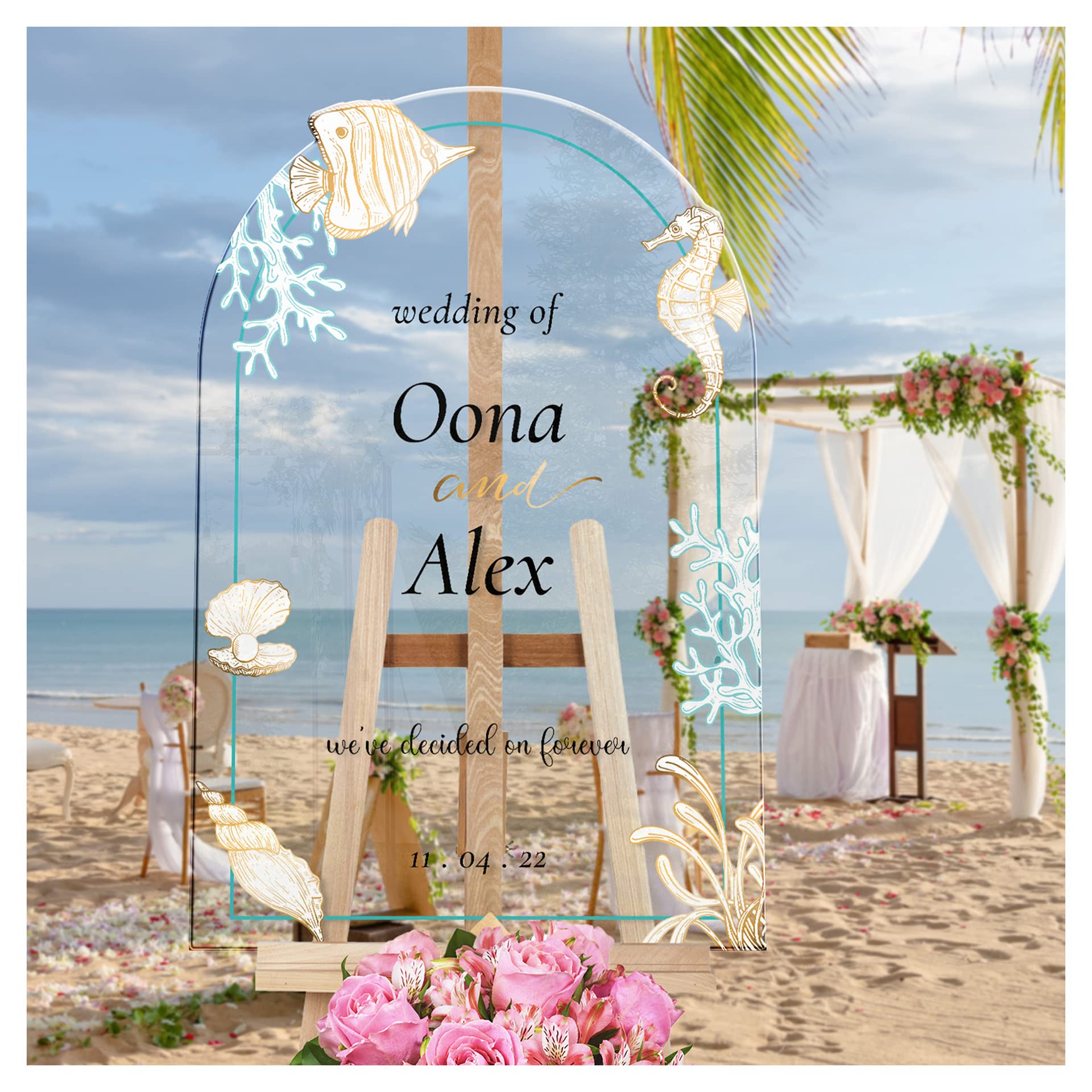 Beach Wedding Signs 50 Beach Wedding Ideas Perfect To Inspire Your Big