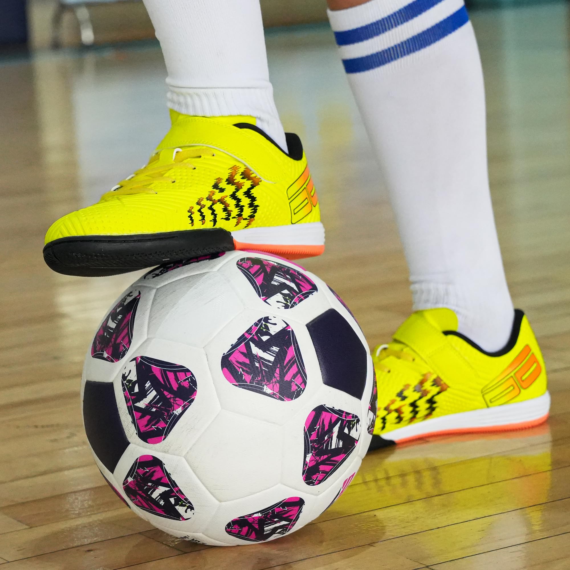 Snapklik.com : Brooman Kids Futsal Indoor Soccer Shoes Boys Girls ...