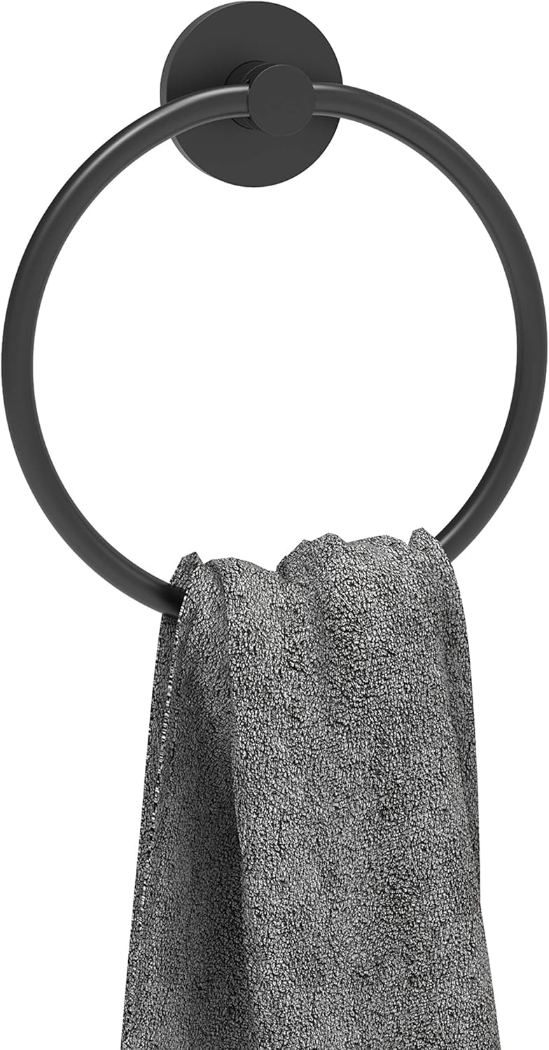 Amazon.com: Fixsen Towel Ring Hand Towel Ring Towel Ring Holder Matte ...