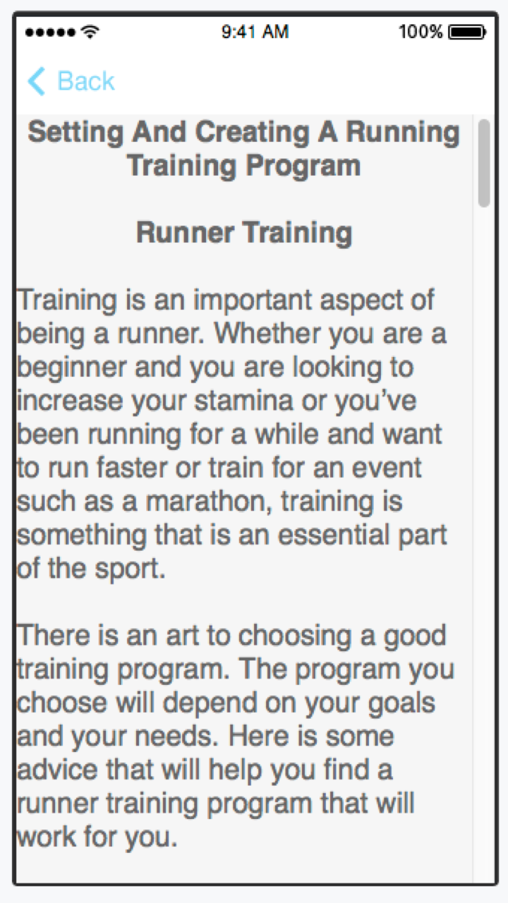 Marathon Training Schedule - Half and Full Marathon Running For ...